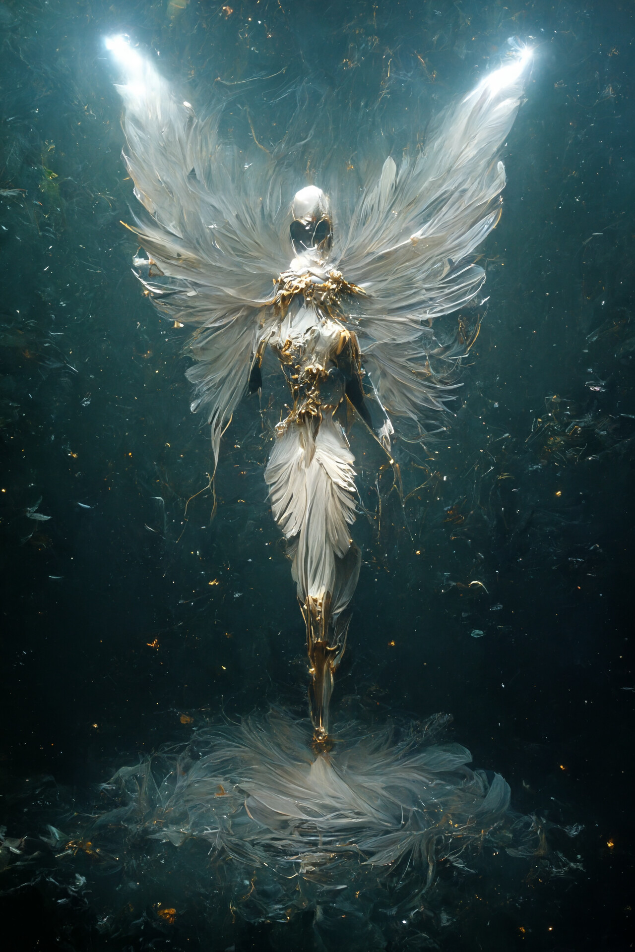 ArtStation - angel and goddess