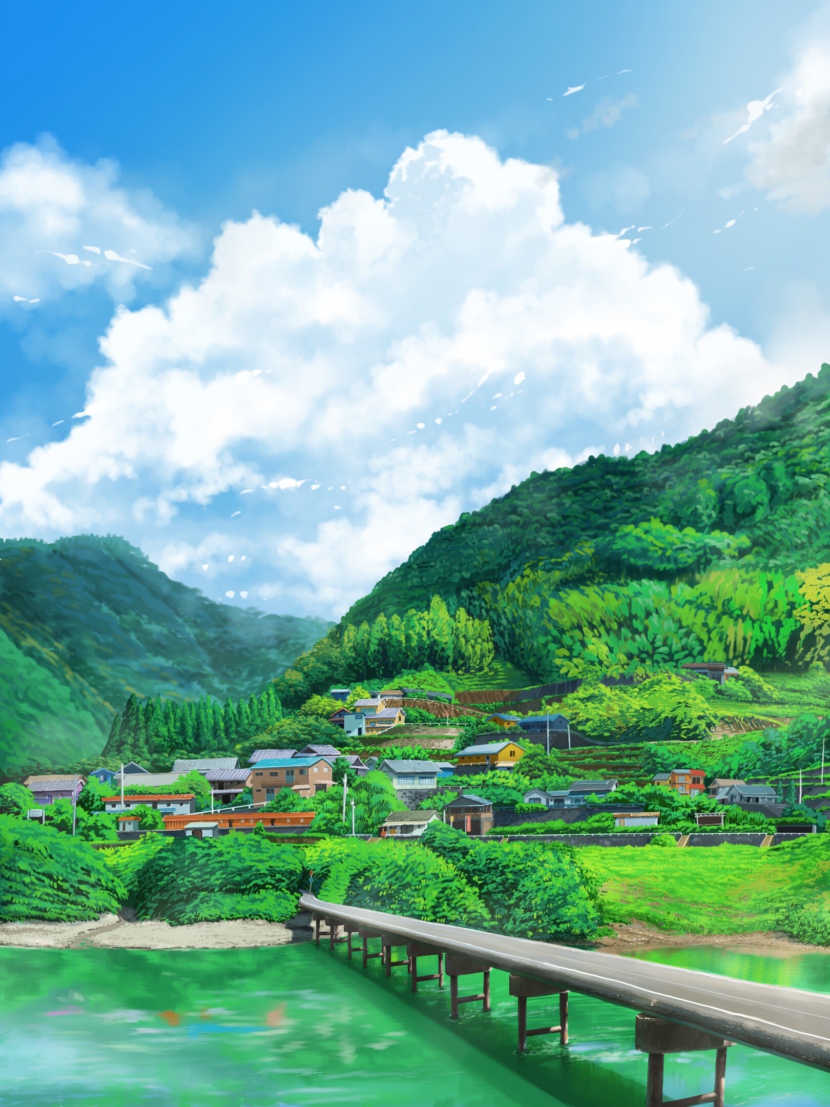 ArtStation - Sunny day