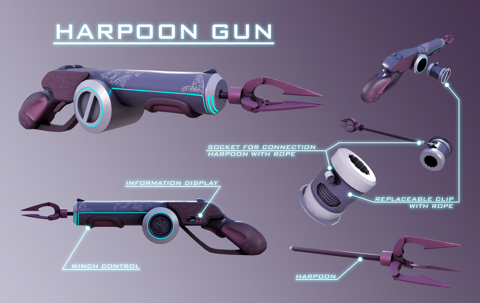 Dekunov Ivan - Harpoon Gun