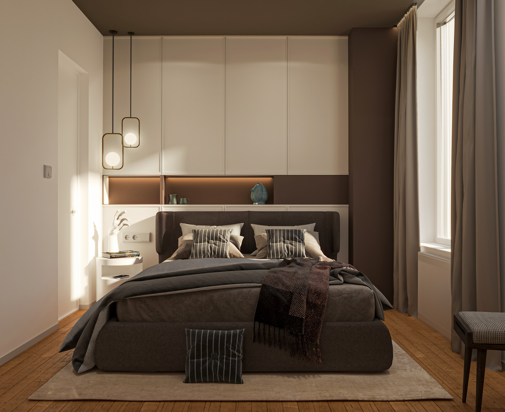 ArtStation - Small Bedroom Design