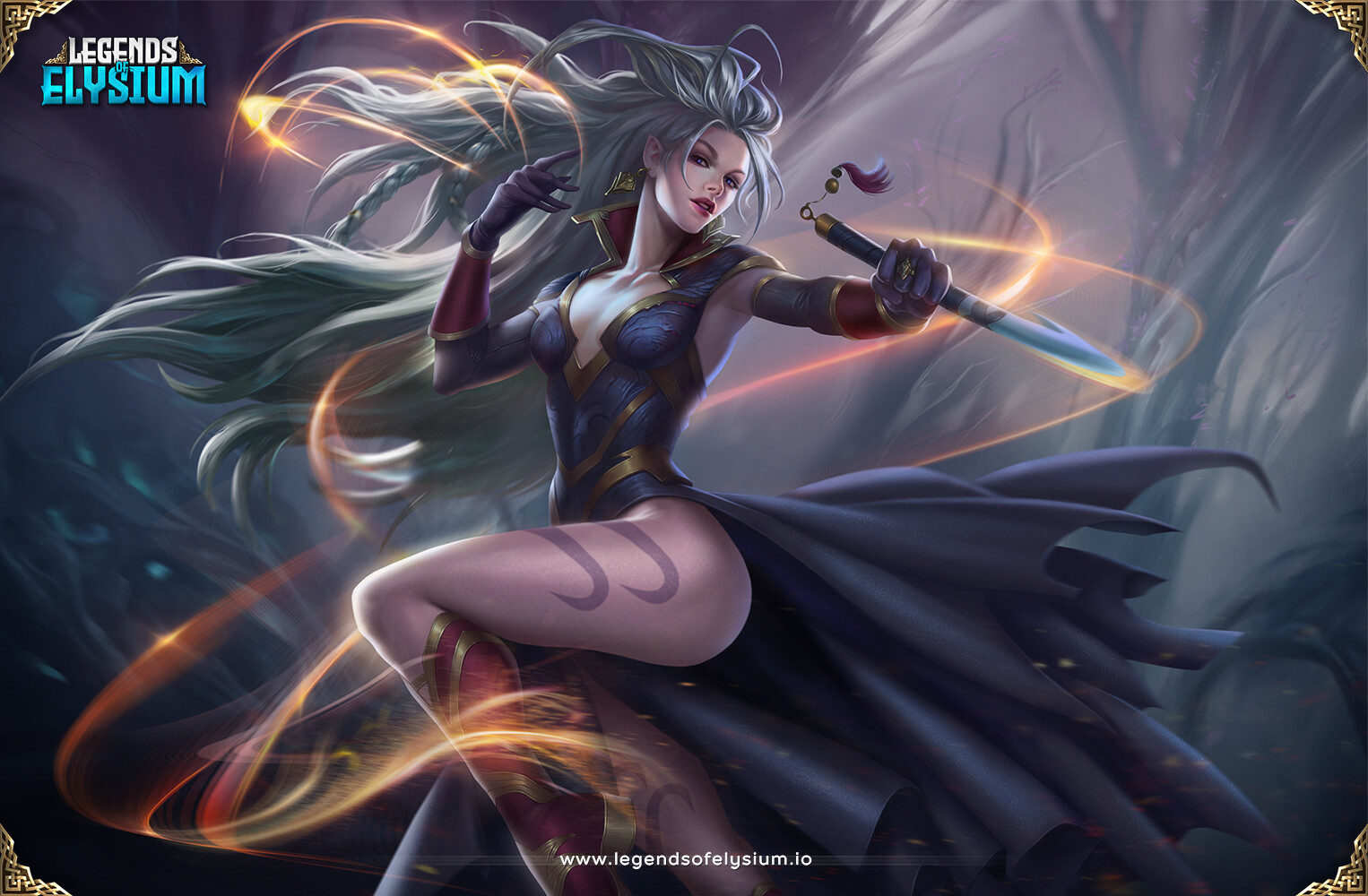 ArtStation - Legends Of Elysium. Dark Elf. Ork vs Human