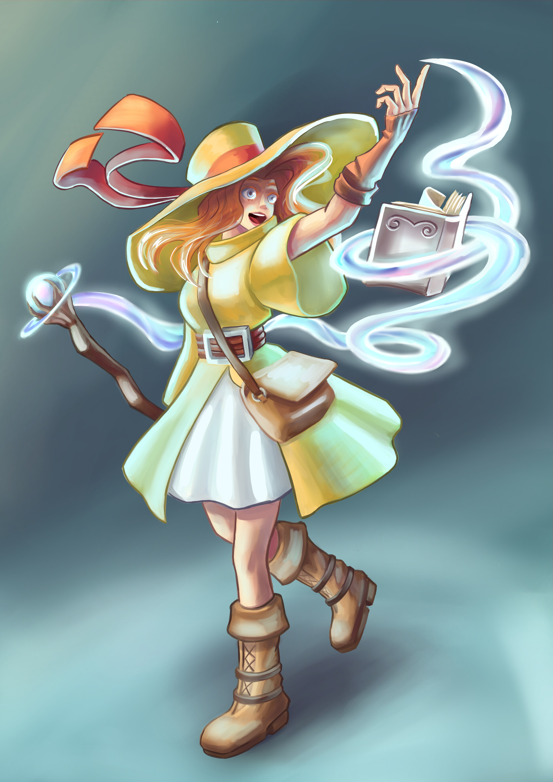 ArtStation - Mage Girl