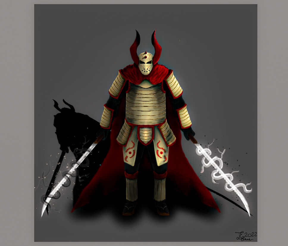 ArtStation - The crucible samurai