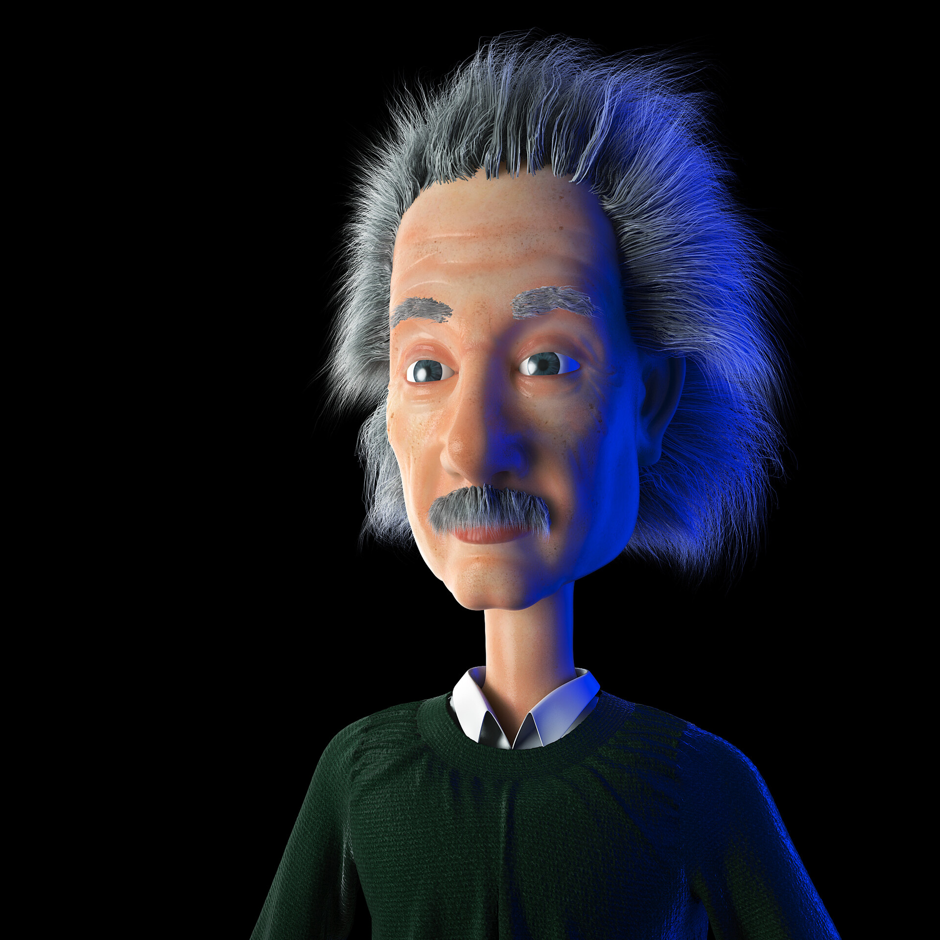 ArtStation - Albert Einstein-Nfts-Bos Planet