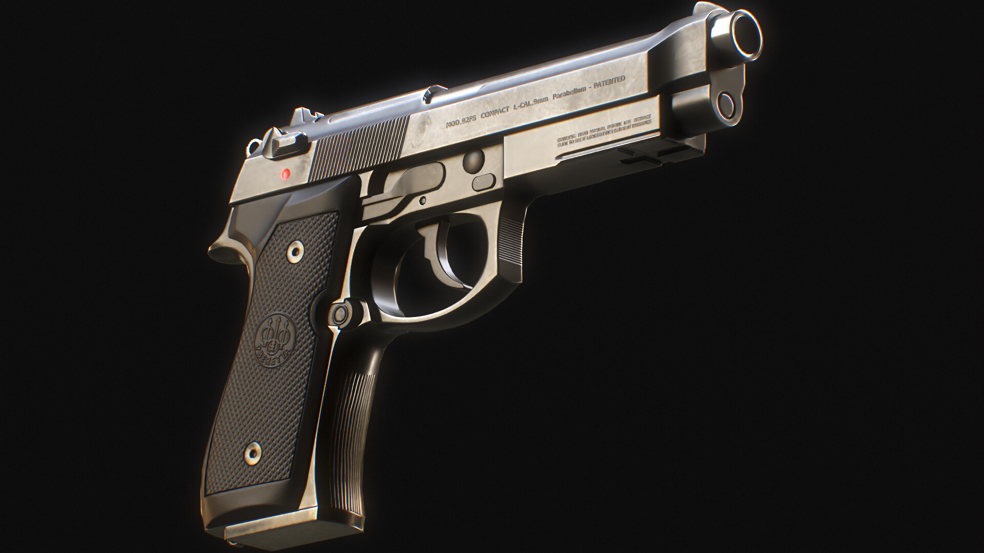 Beretta M9a1 Silver