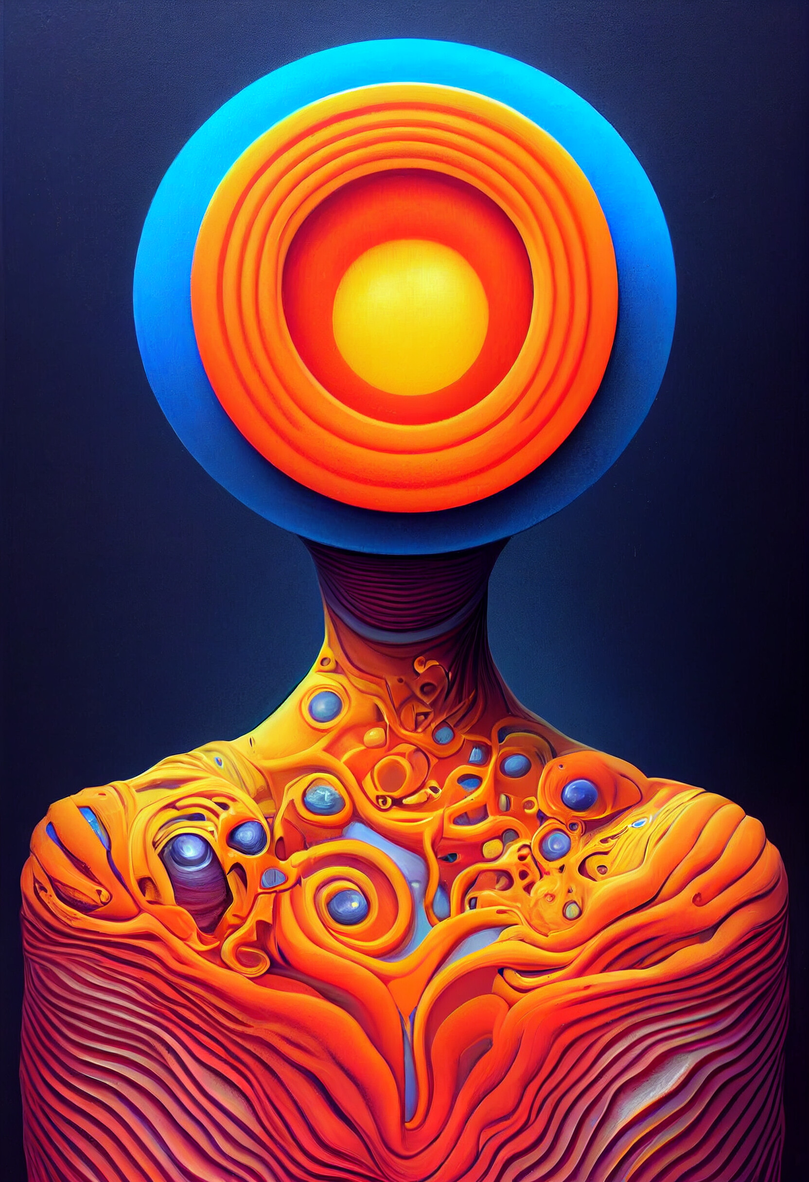 MBO - Colourful Psychedelic Portraits