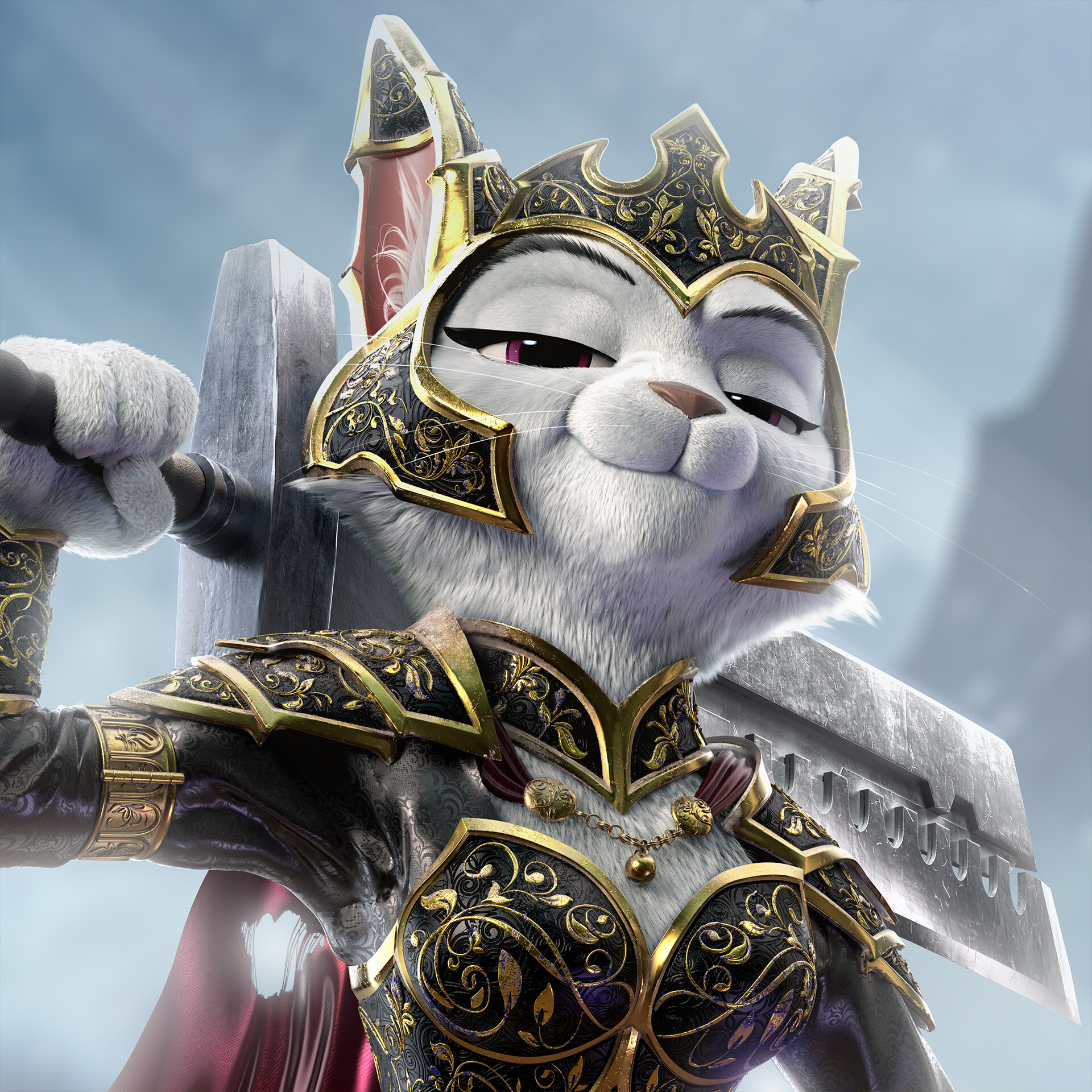 ArtStation - Katatonik- Katanime (armor)