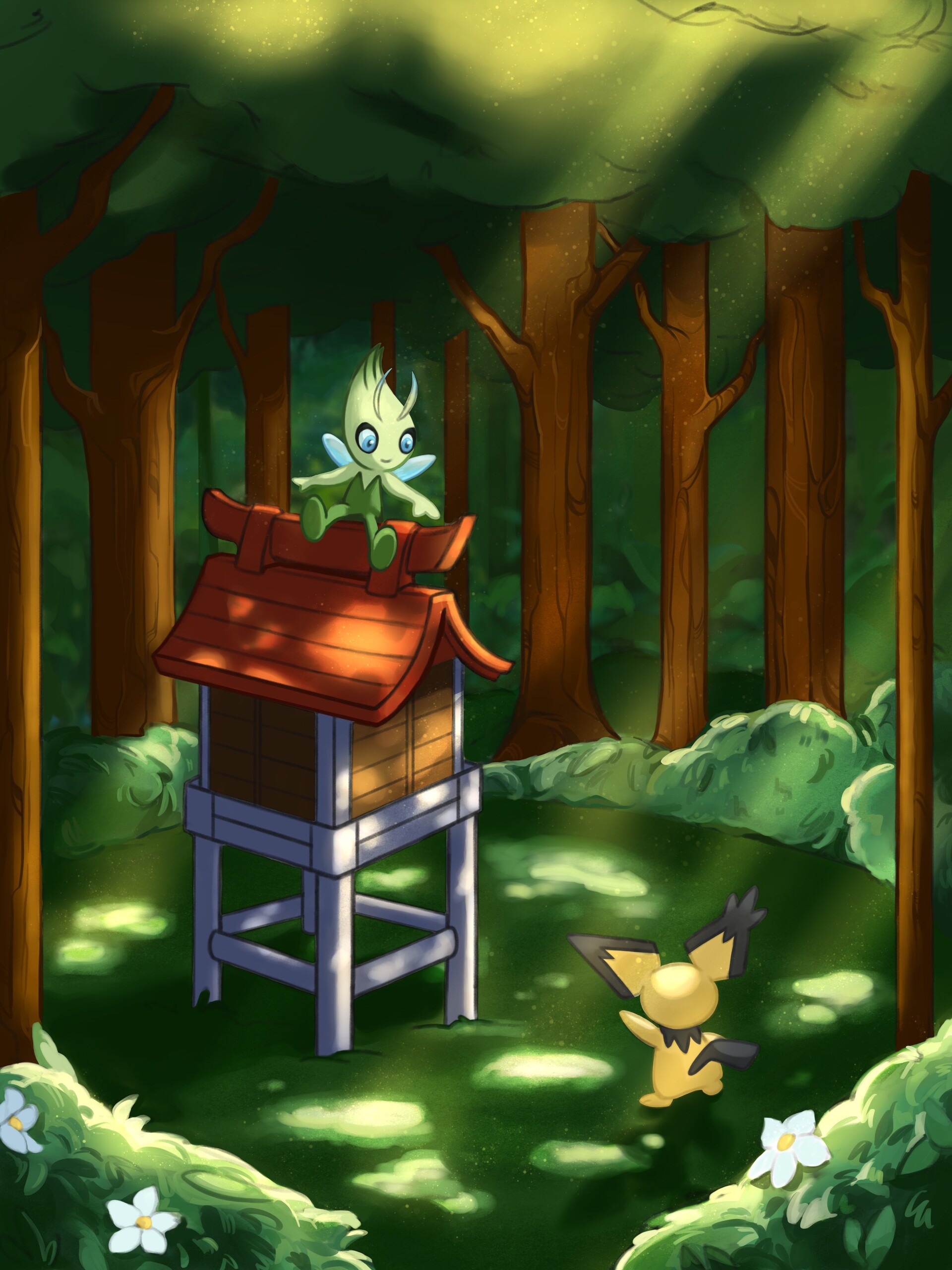 ArtStation - Ilex Forest