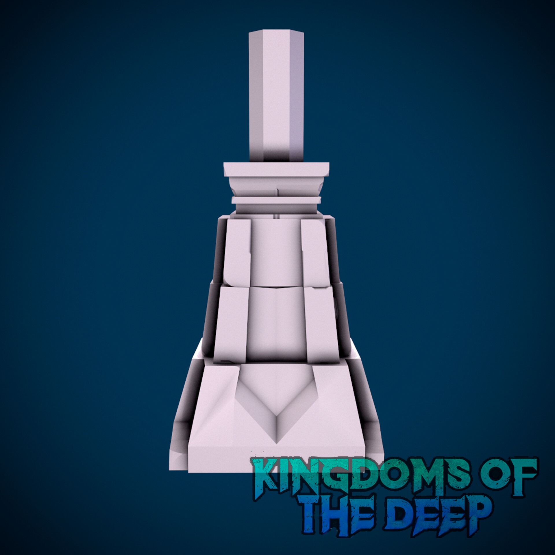 ArtStation - Dwarf Column - Dwarven Scenery - board battle game ...