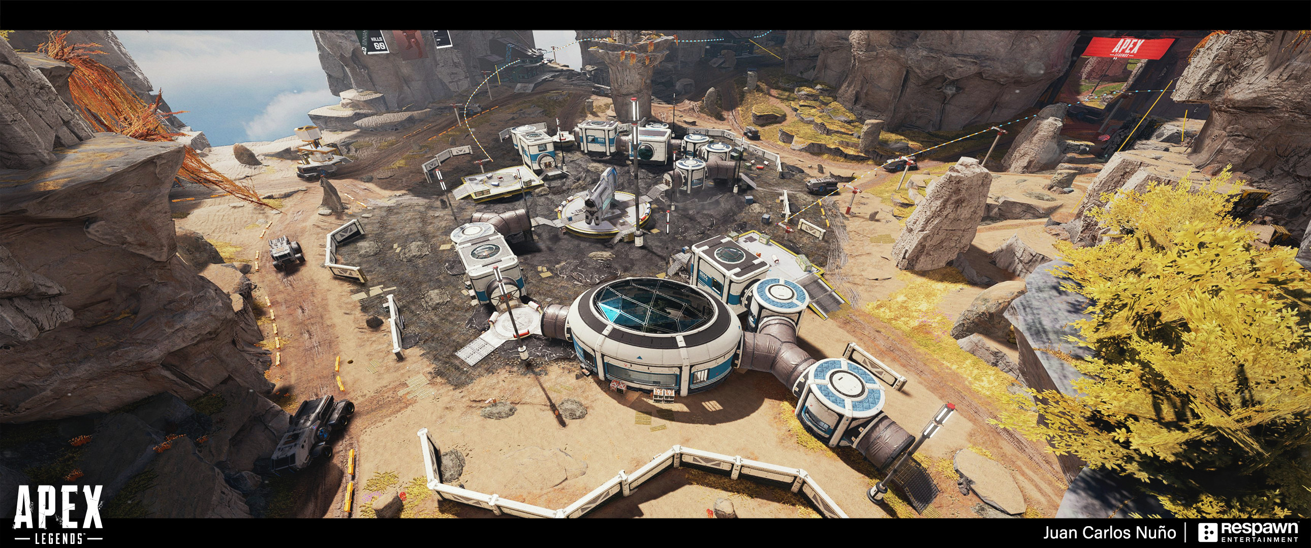 Juan Carlos Nuno - Apex Legends: Eclipse - Broken Moon - Lunar Habitat ...