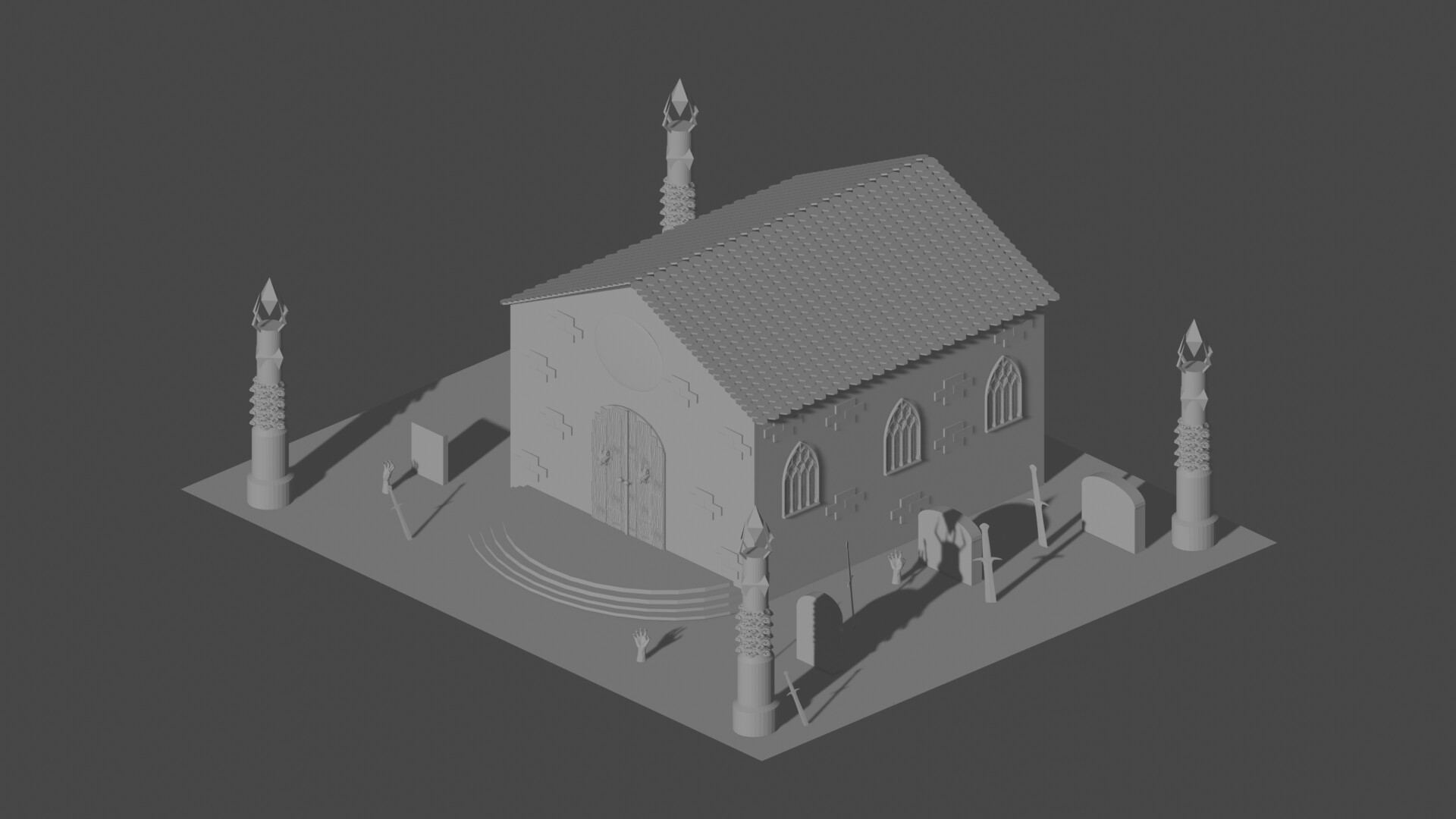 ArtStation - Necromancer Crypt