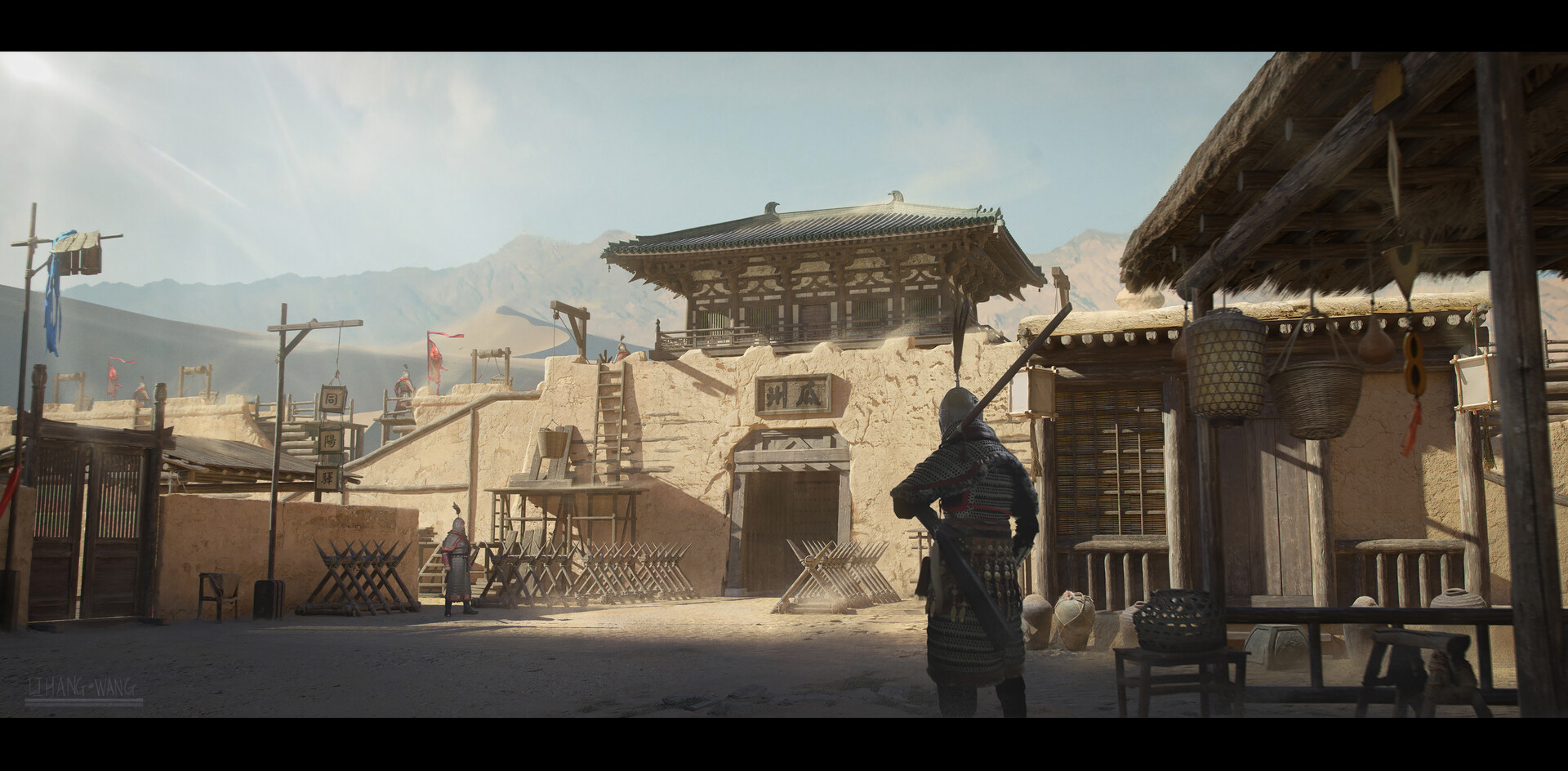 ArtStation - Guiyi Army in Guazhou city