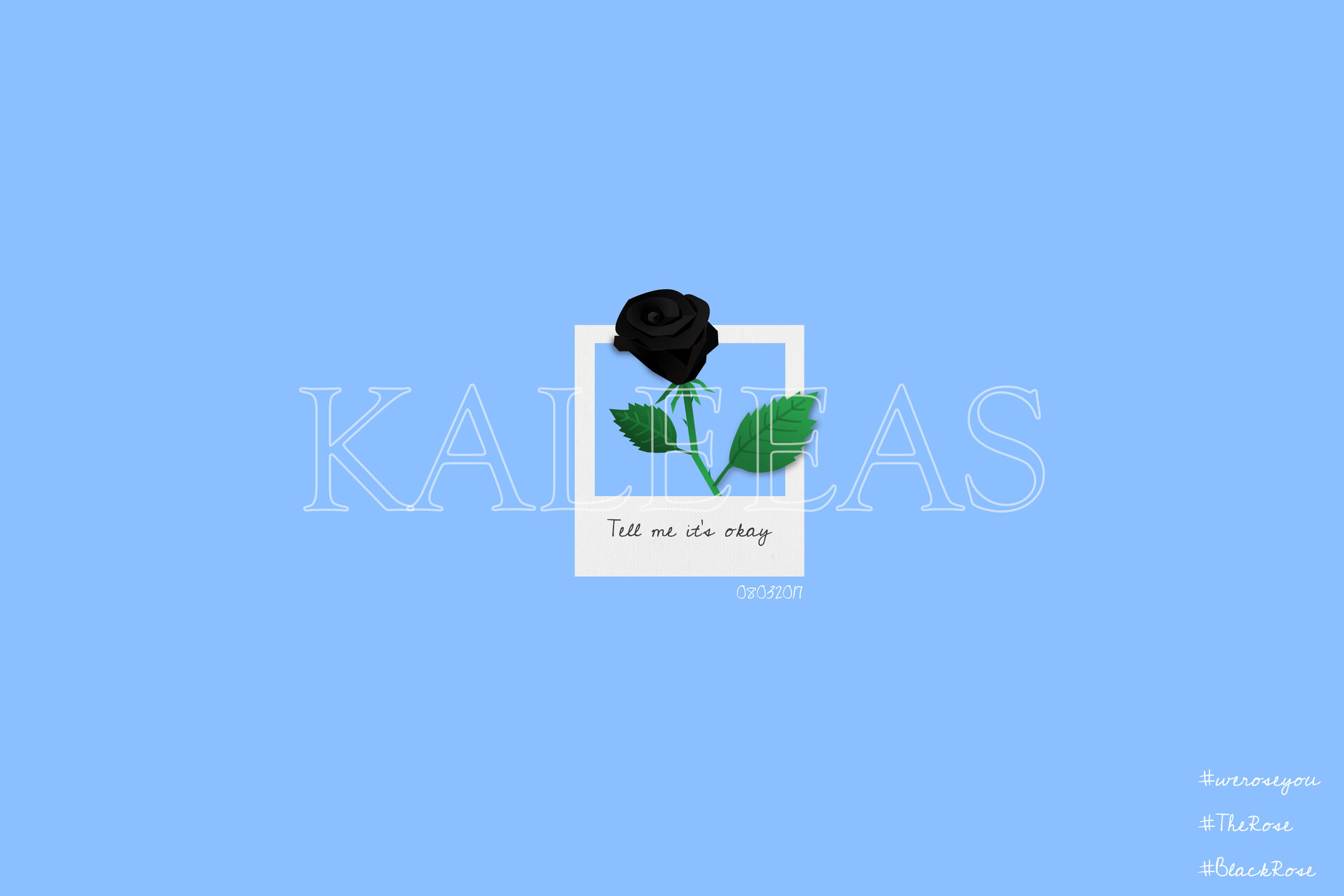 ArtStation - Tell me it's okay - Black Rose wallpaper