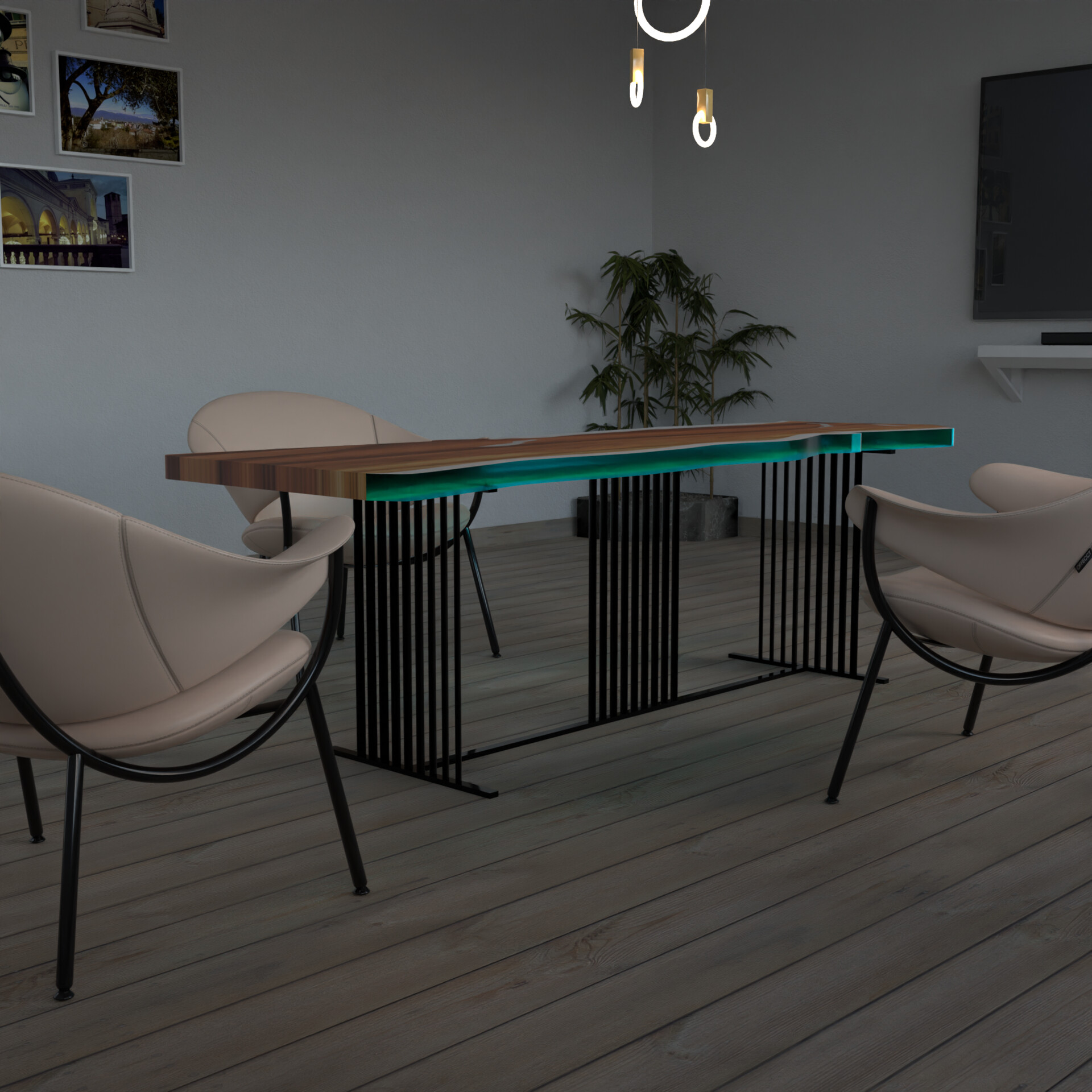 ArtStation - Product Modelling (Resin Table)