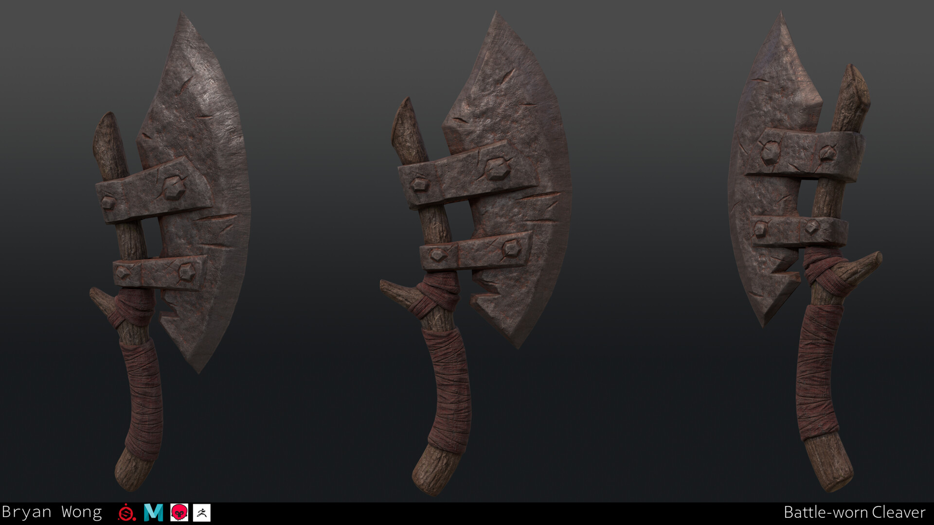 ArtStation - Battle-worn Cleaver