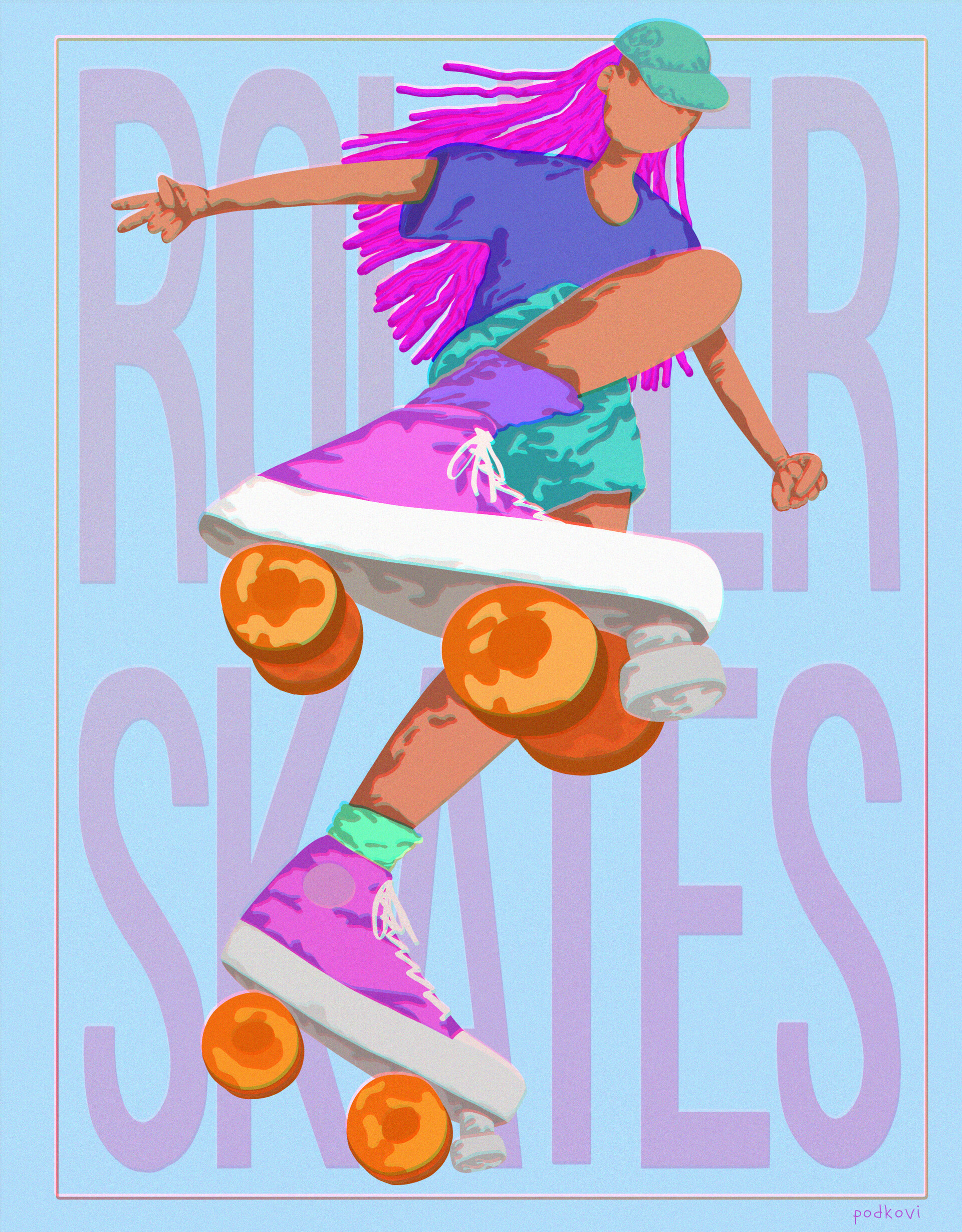 ArtStation - roller skates