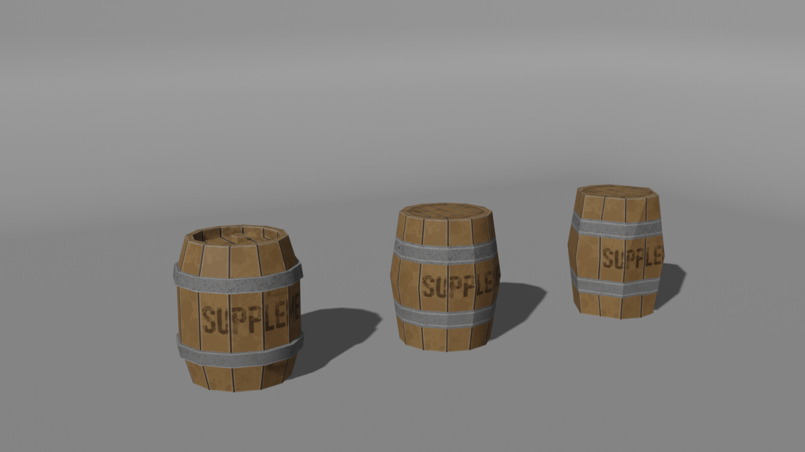 Onurcan Mızrak - Barrel - LOD Workflow
