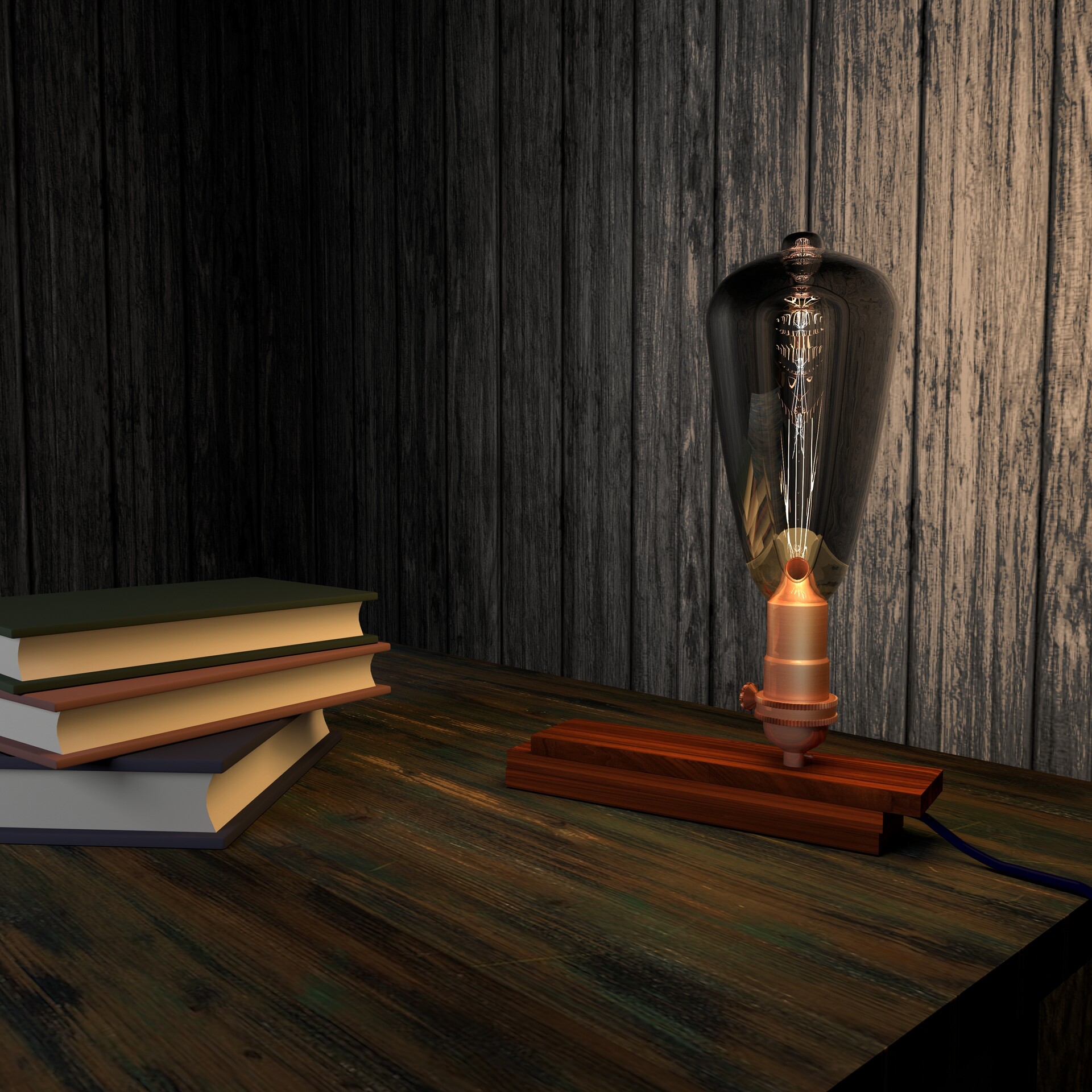 ArtStation - Filament Bulb