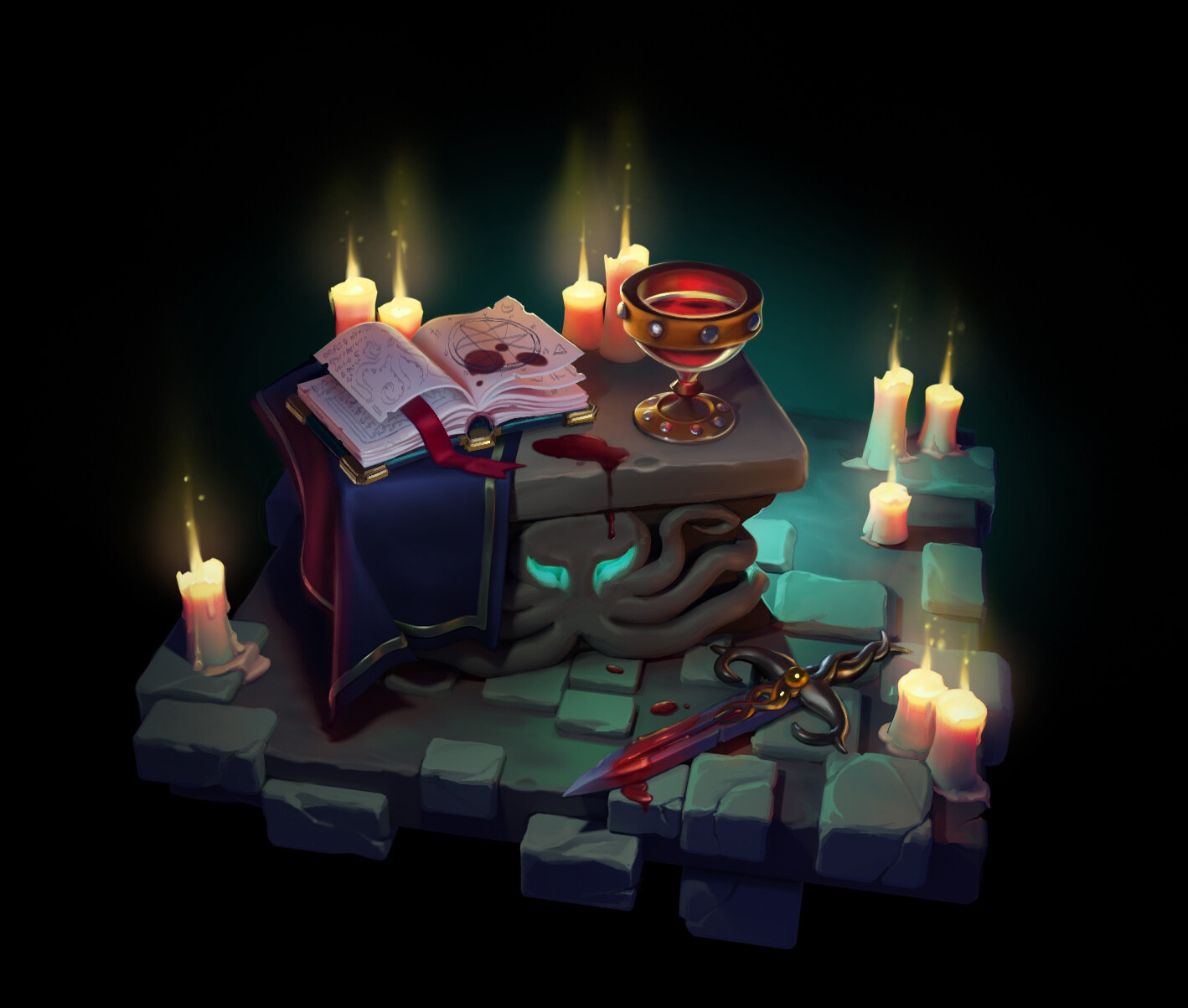 ArtStation - Cultist's Altar