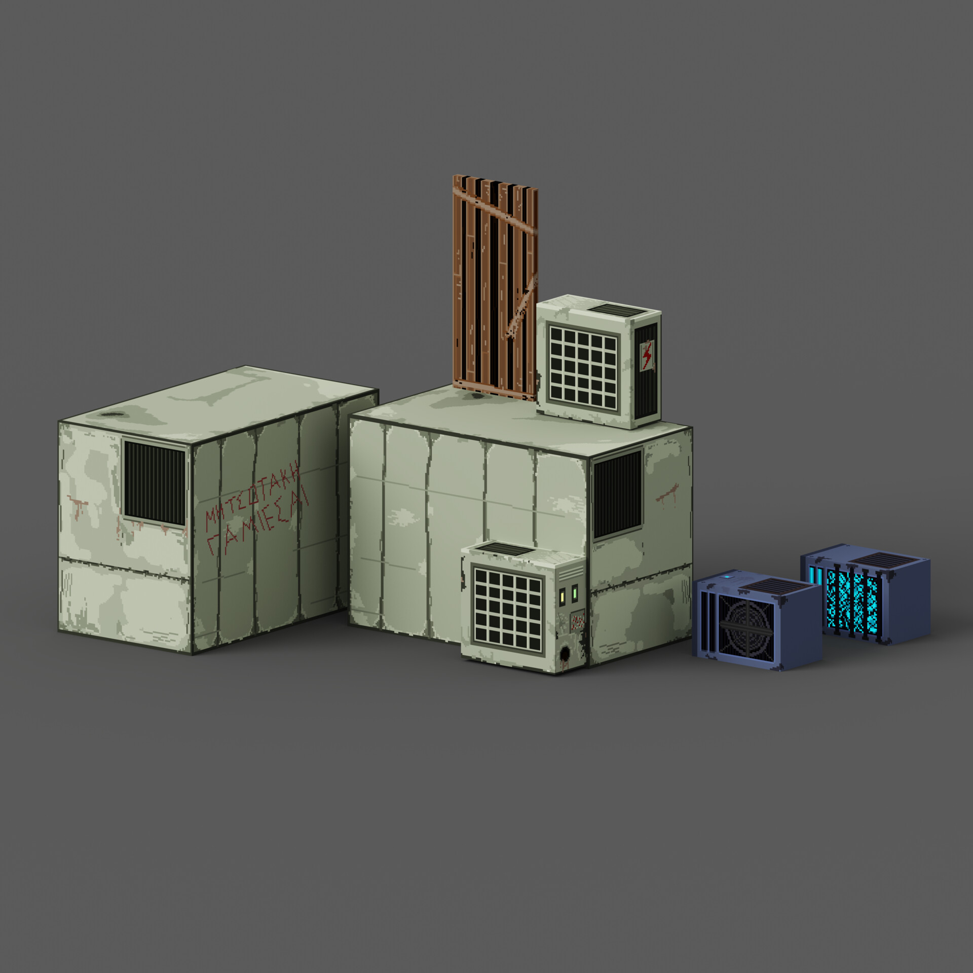 ArtStation - Voxel Art Props