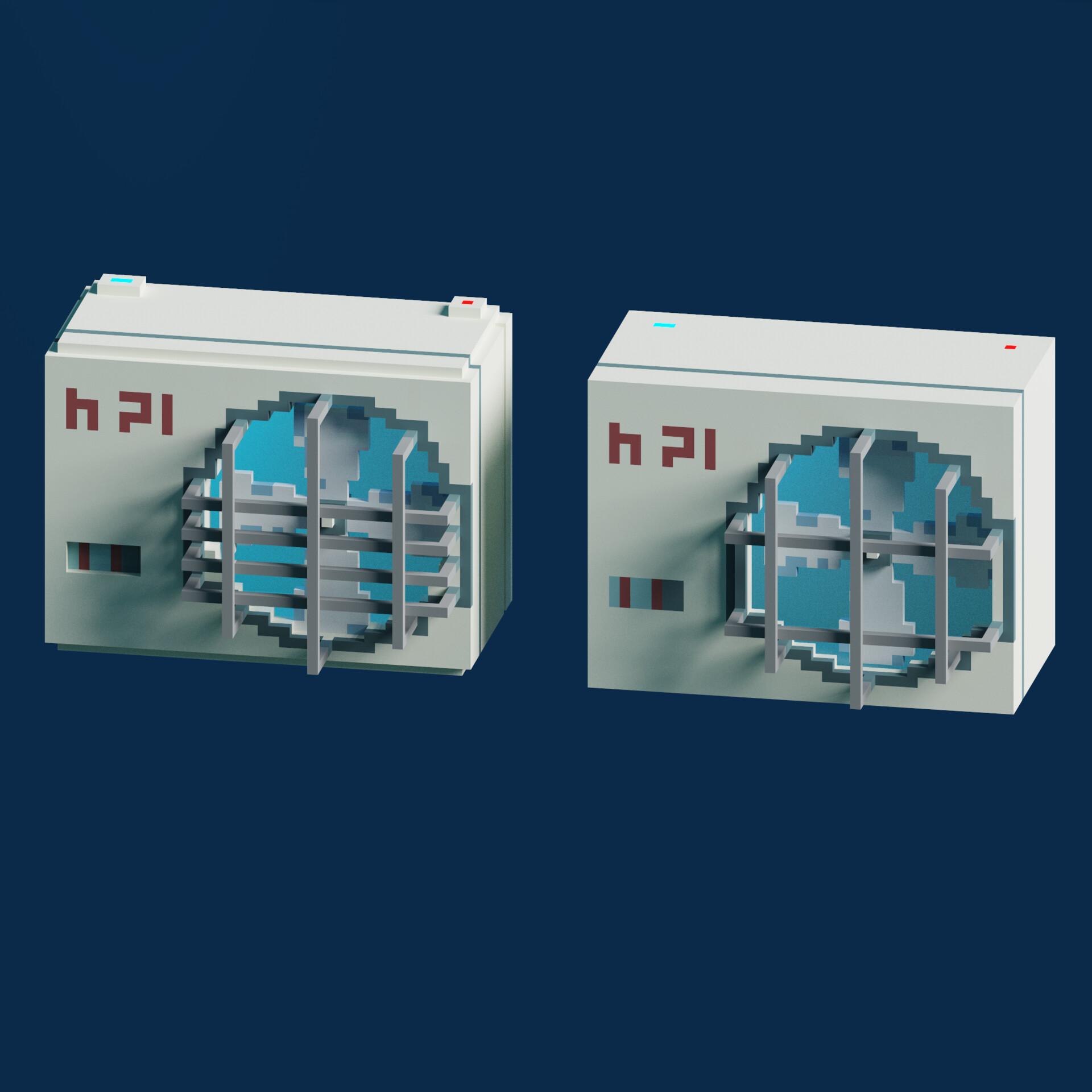 Leonidas Koufalis - Voxel Art Props