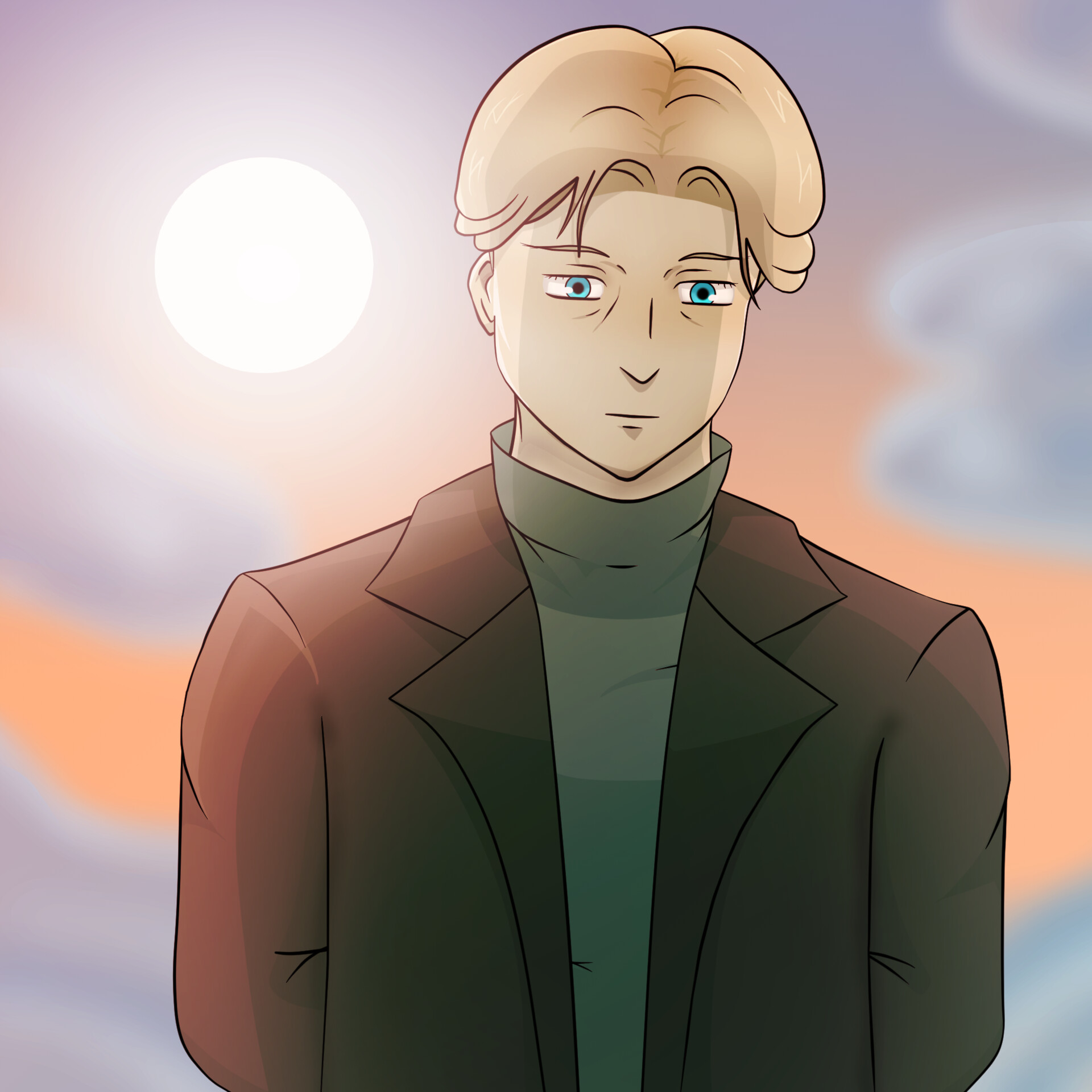 ArtStation - Johan in front of sun