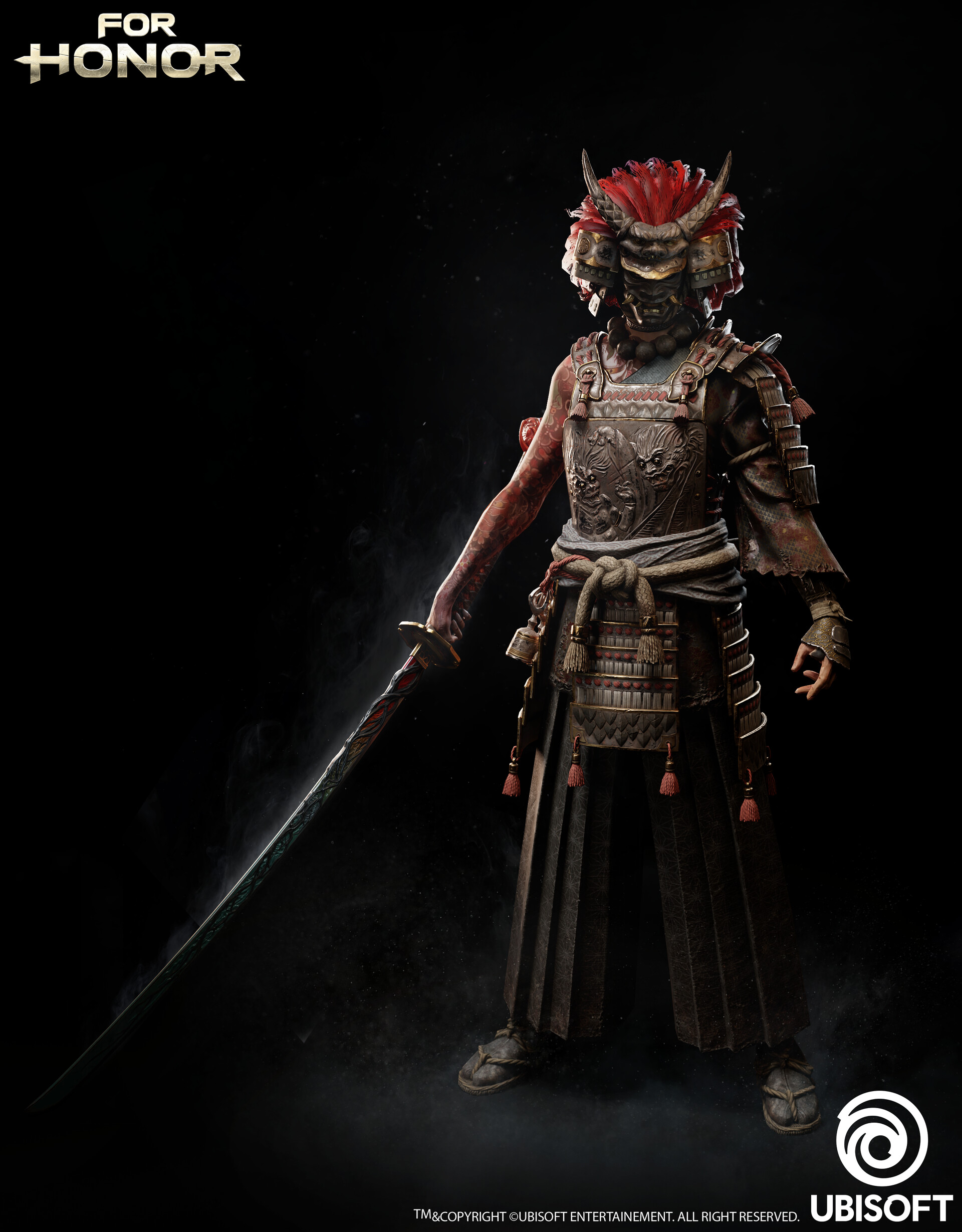QiYu Dai (Aiden) - For Honor- Samurai Hero Skin-Meiko