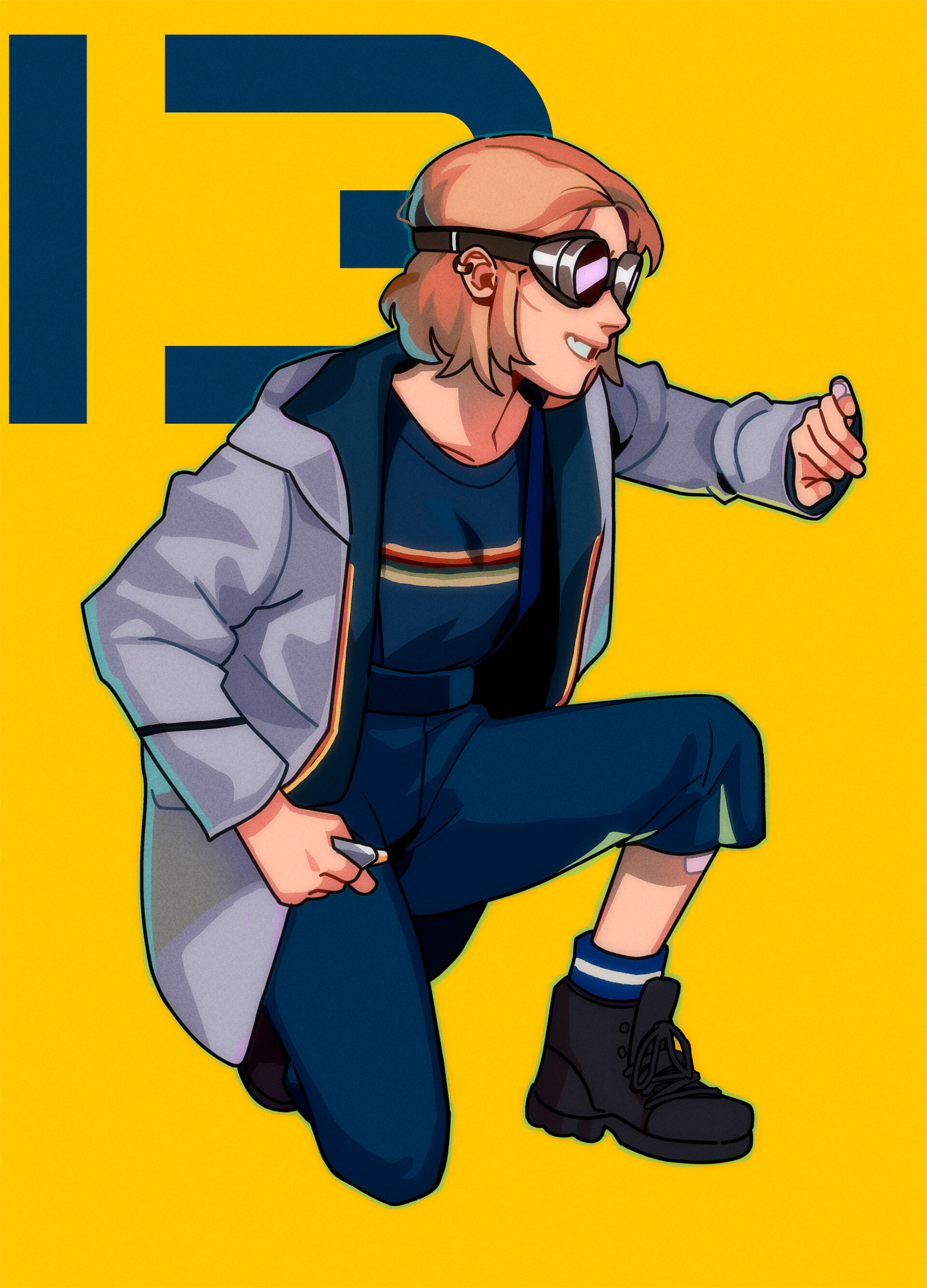 ArtStation - 13th Doctor Fan Poster