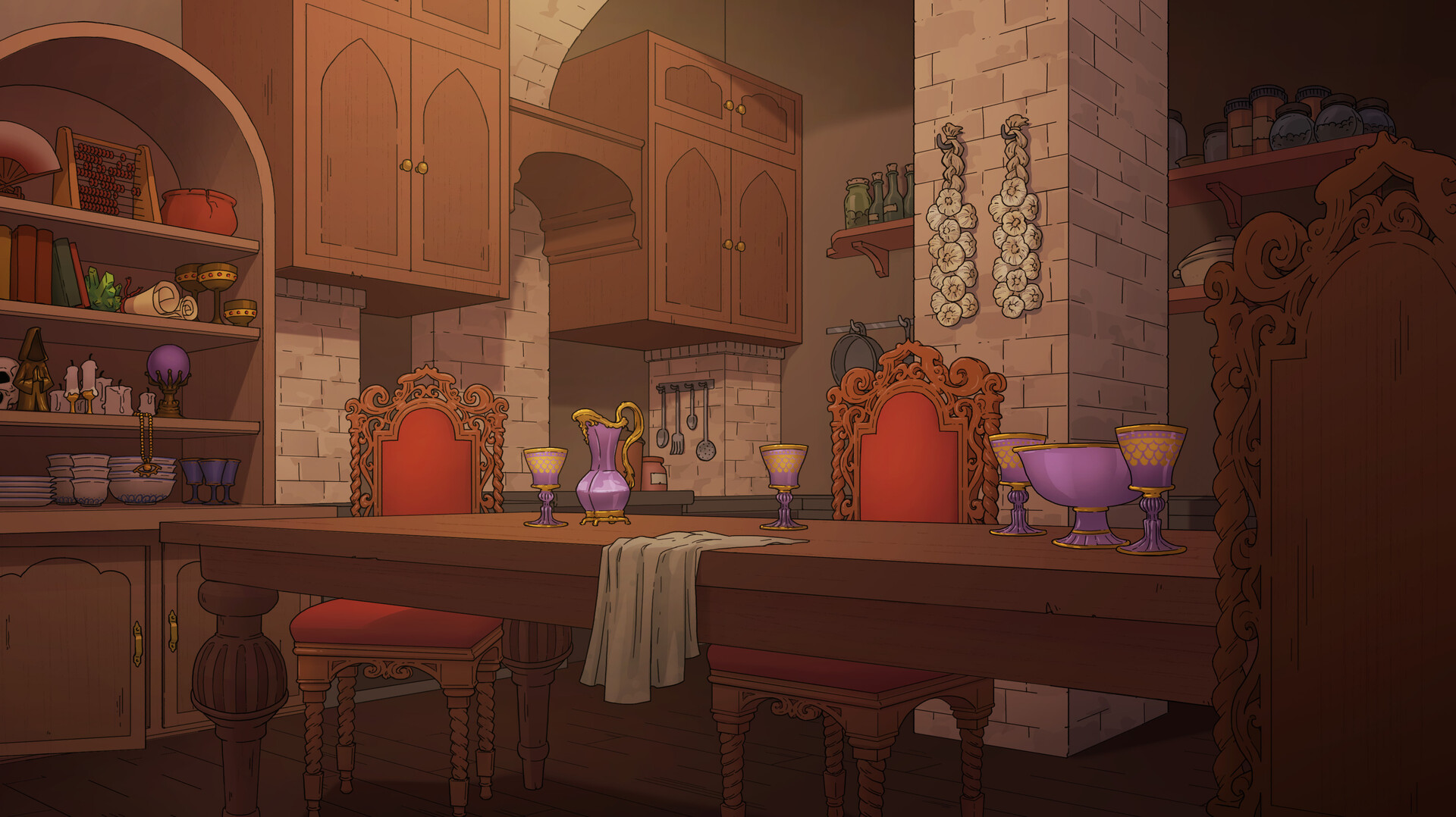 ArtStation - Locke Lamora Background Design