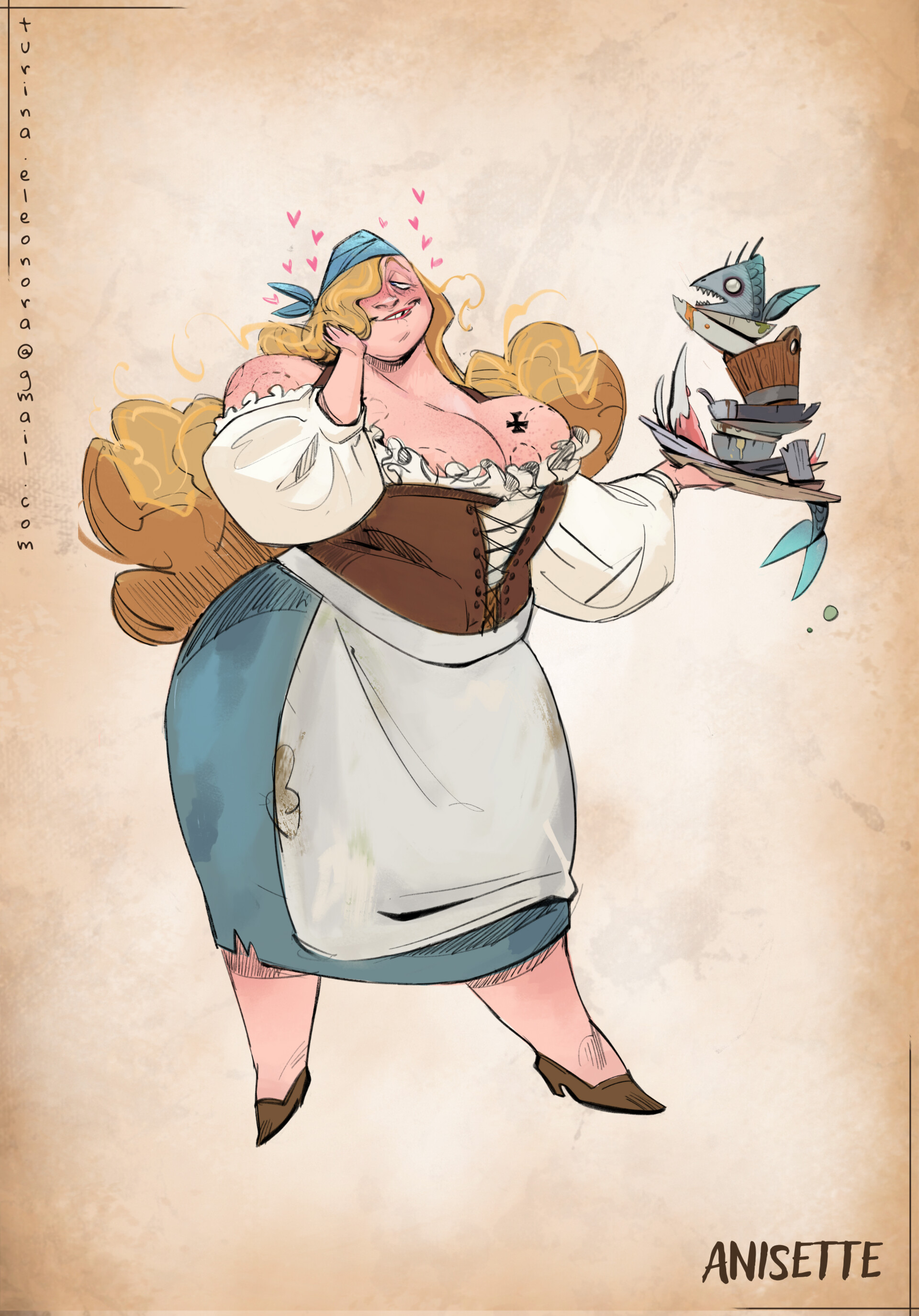 Eleonora Turina - Rapscallion Character Design