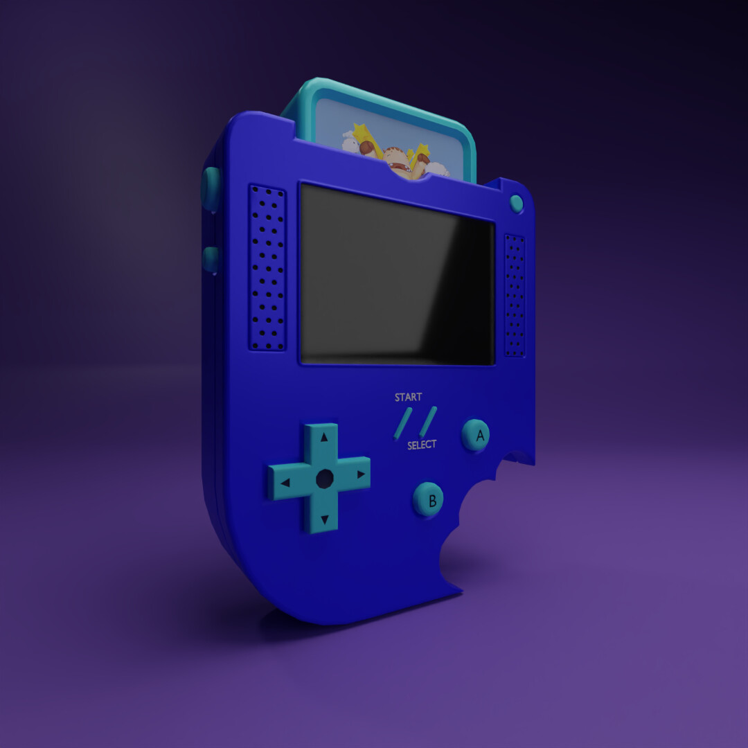 ArtStation - Game console