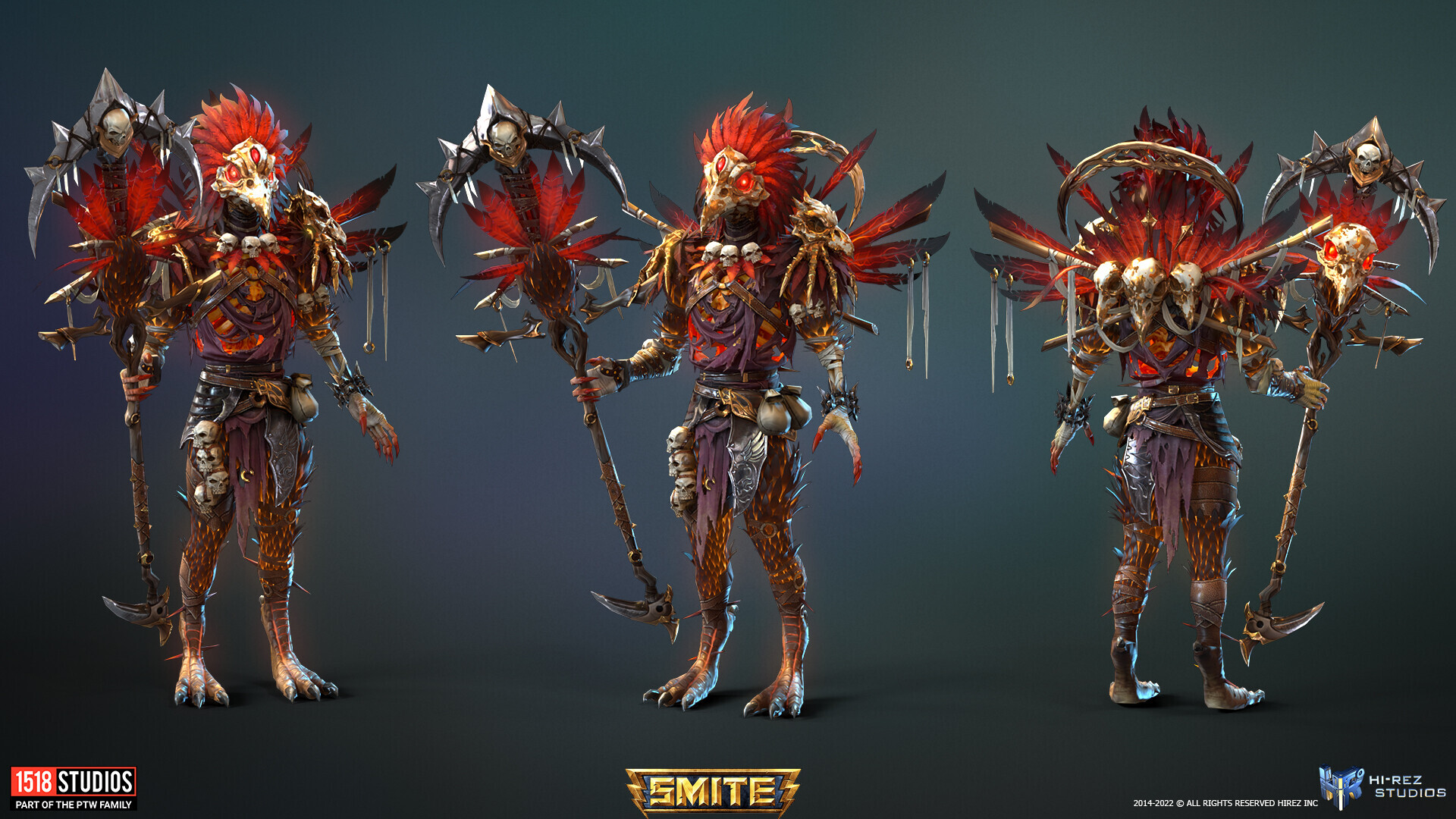 ArtStation - SMITE - Outsource Management - 1518 Studios