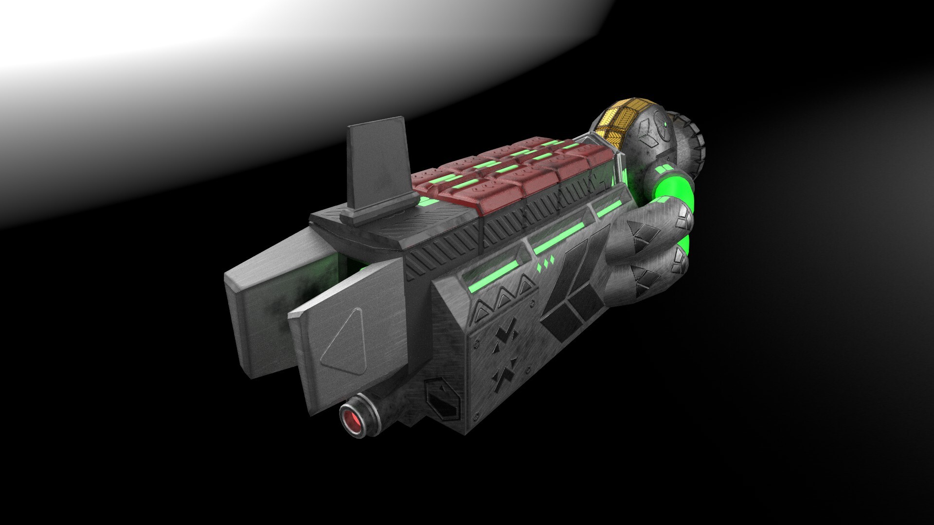 ArtStation - Sci-fi energy weapon