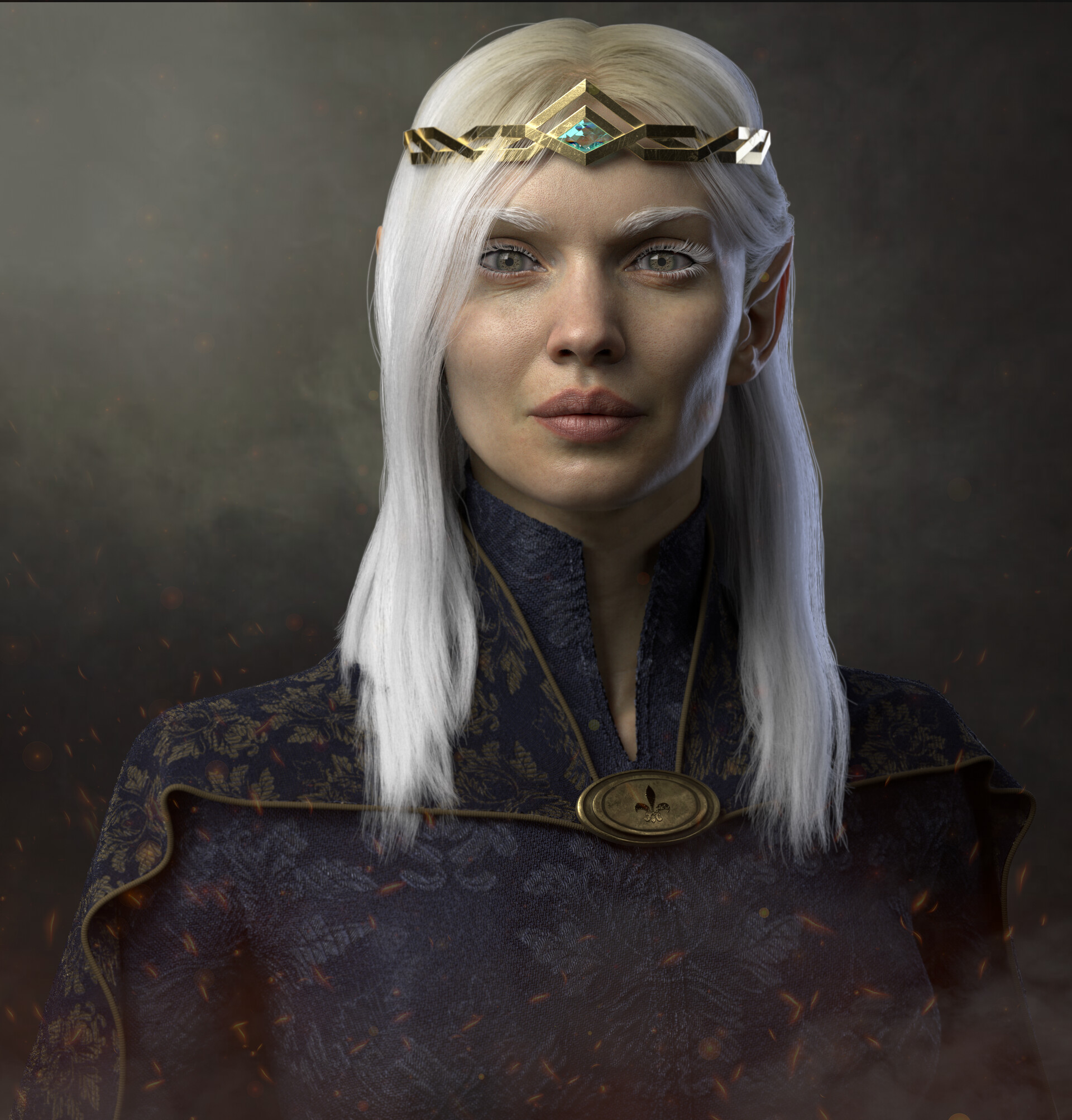 ArtStation - Elf+xgen-iris