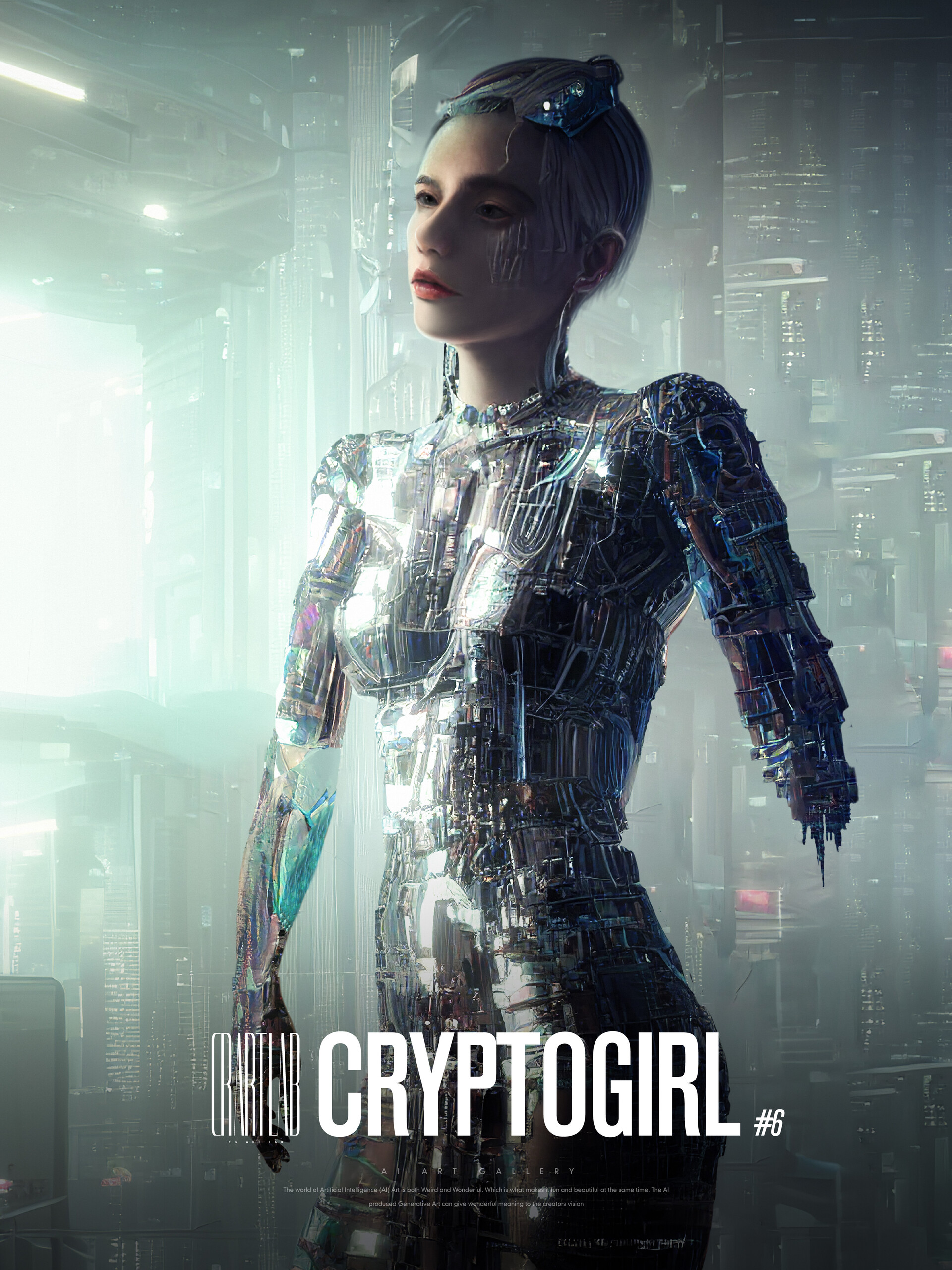 Crabbit - CryptoGirl | Cyborg #6