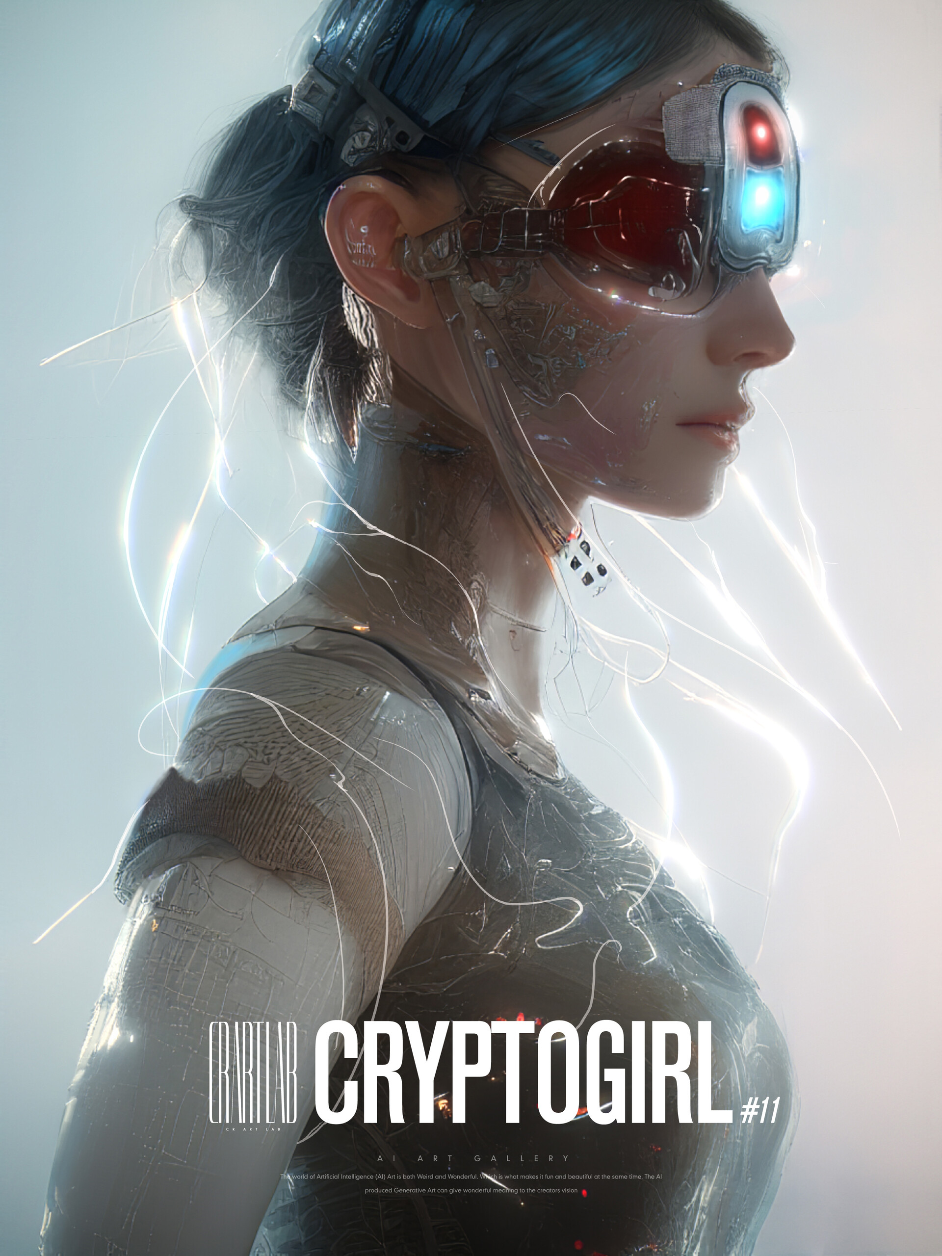ArtStation - CryptoGirl | Cyborg #11