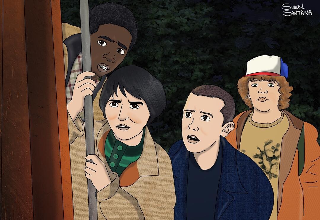 ArtStation - Stranger Things