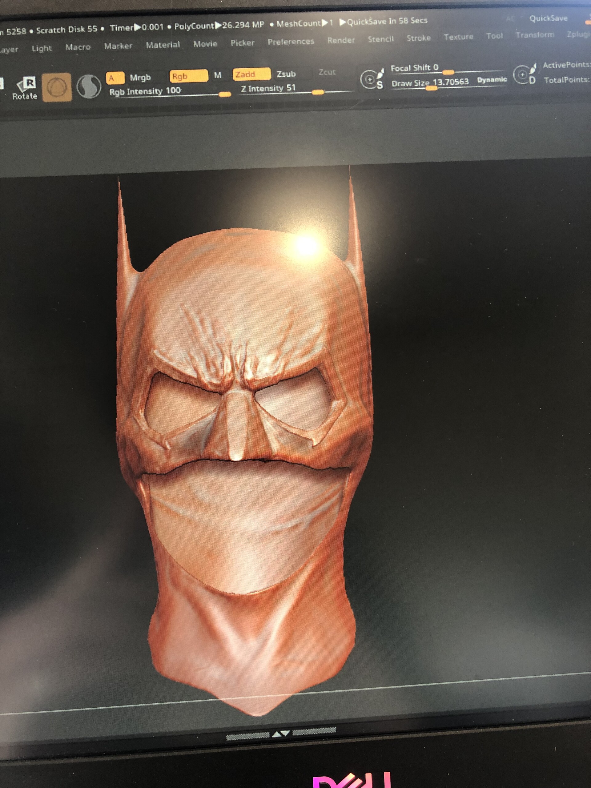ArtStation - The Batsuit Cowl