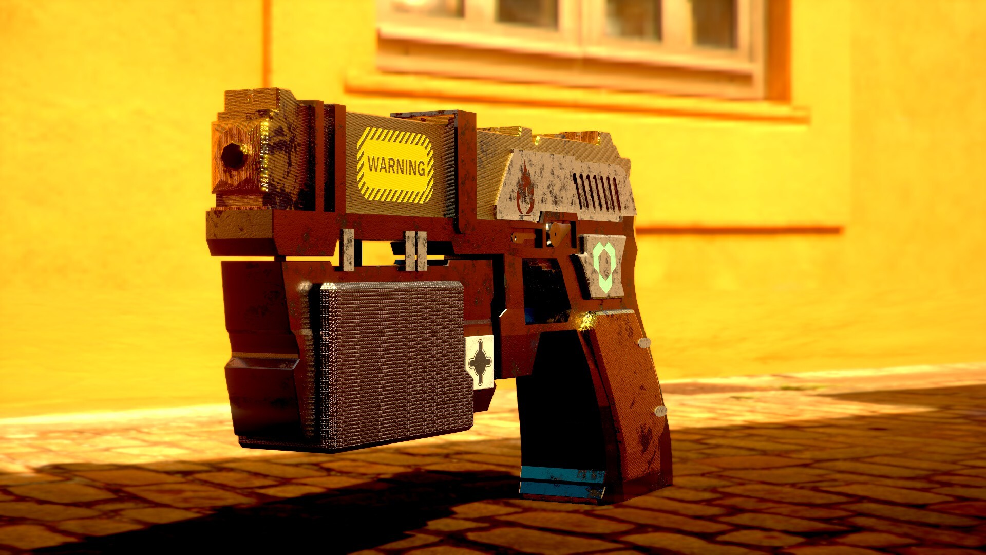 ArtStation - Prestige Gun [Realtime videogame prop]