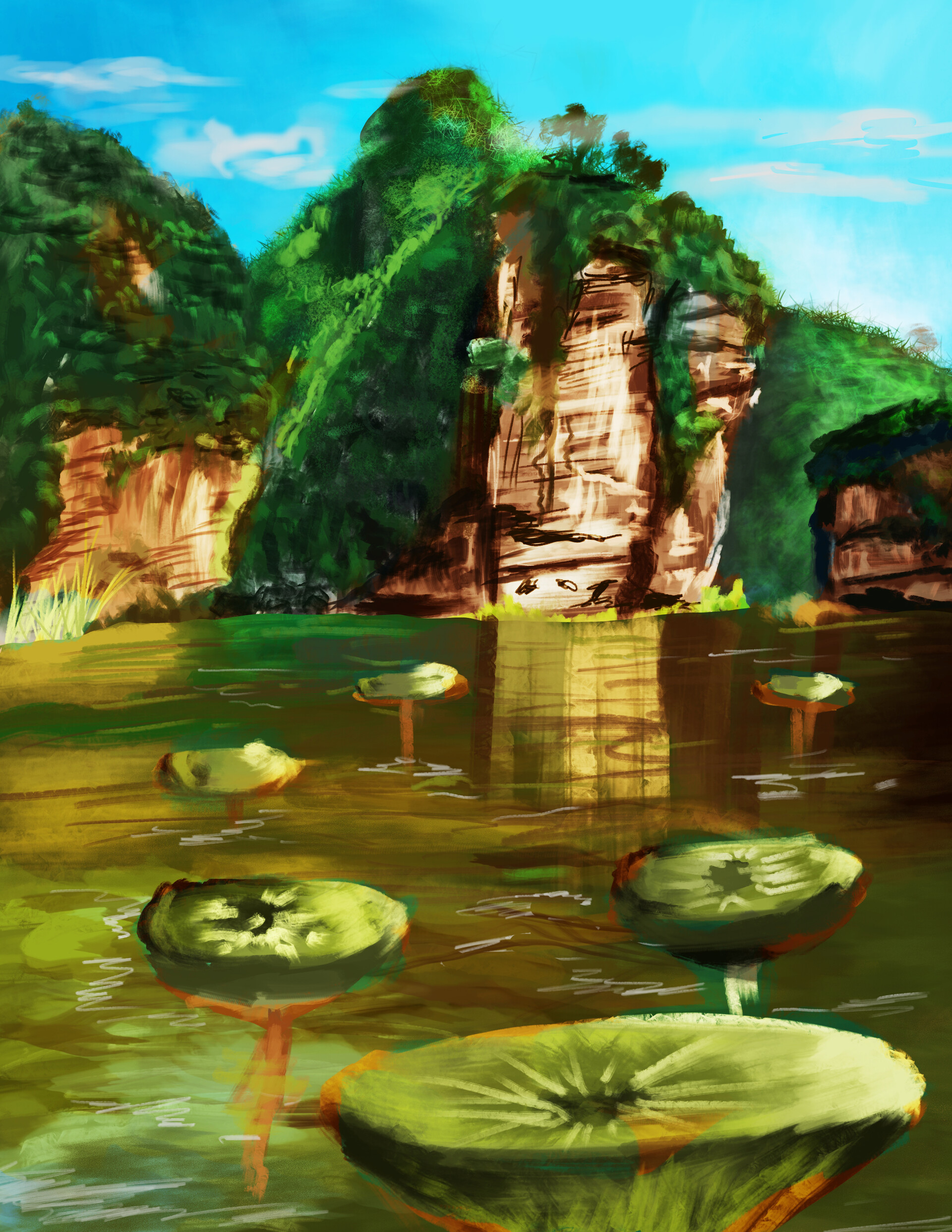 ArtStation - Swamp areA