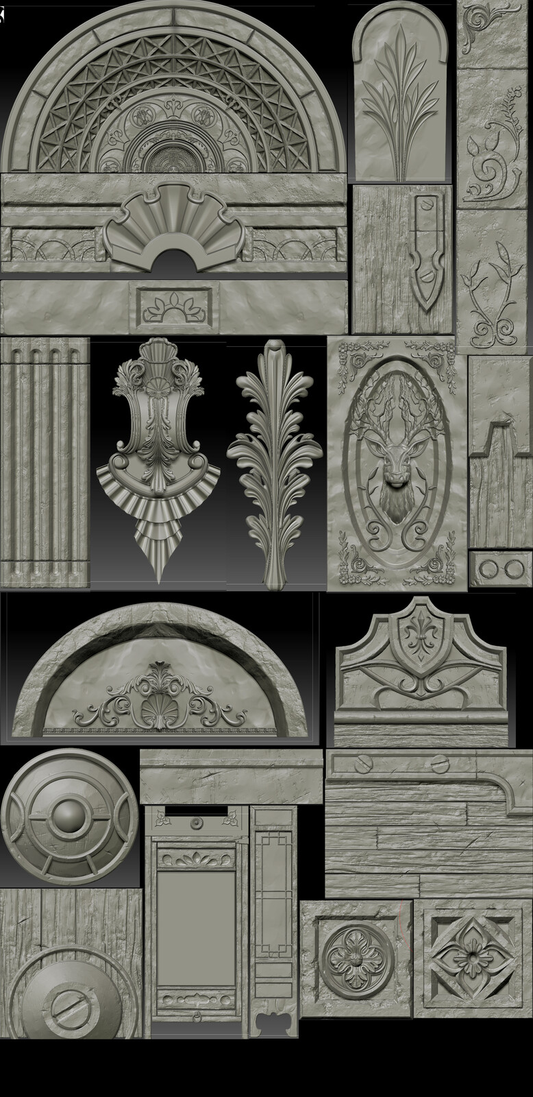 Jin (Rayid) - Zbrush_Pattern_Sculpting_03