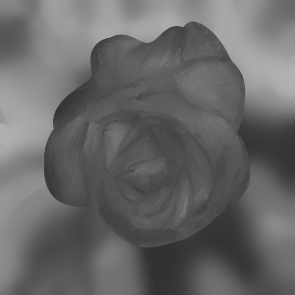 ArtStation - Rose GrayScale