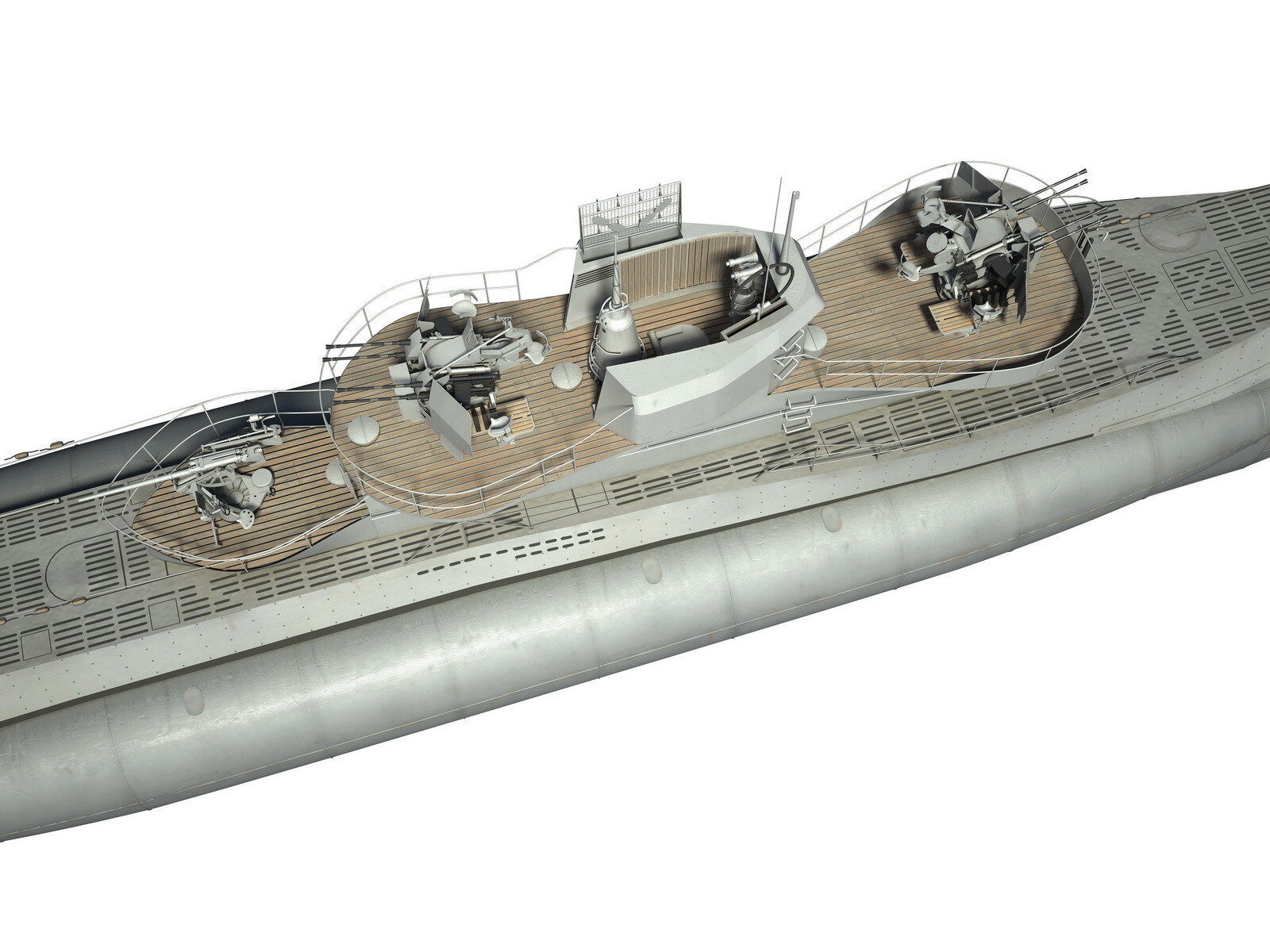 Stefan Dramiński - German U-Boat U-441 (Type VIIC / U-flak 1)