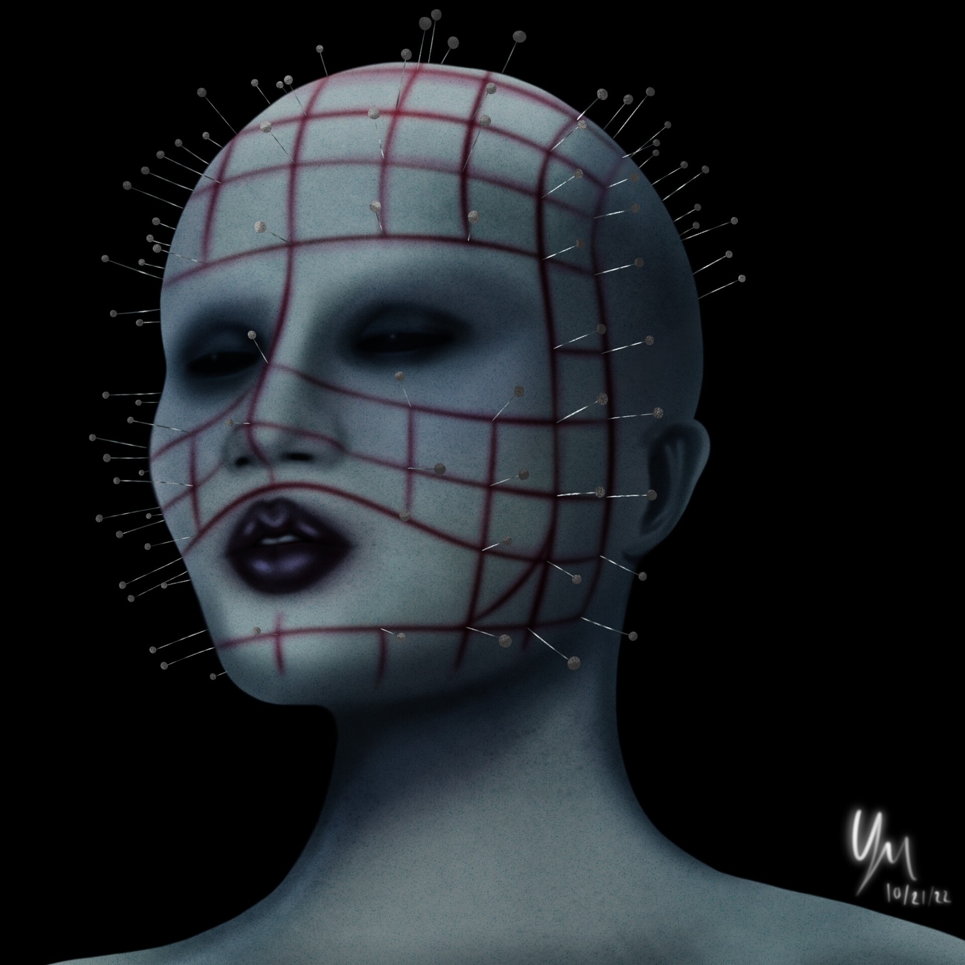 ArtStation - Hellraiser (pinhead)
