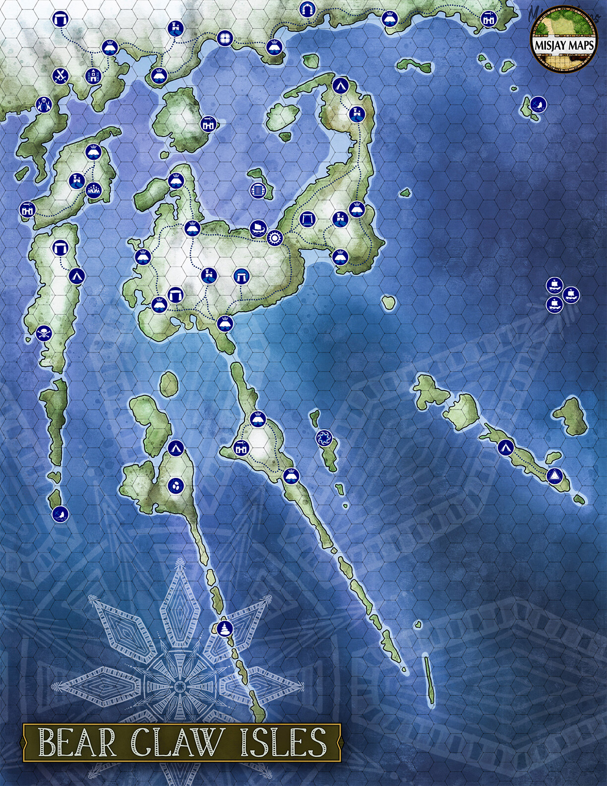 ArtStation - Bear Claw Isles