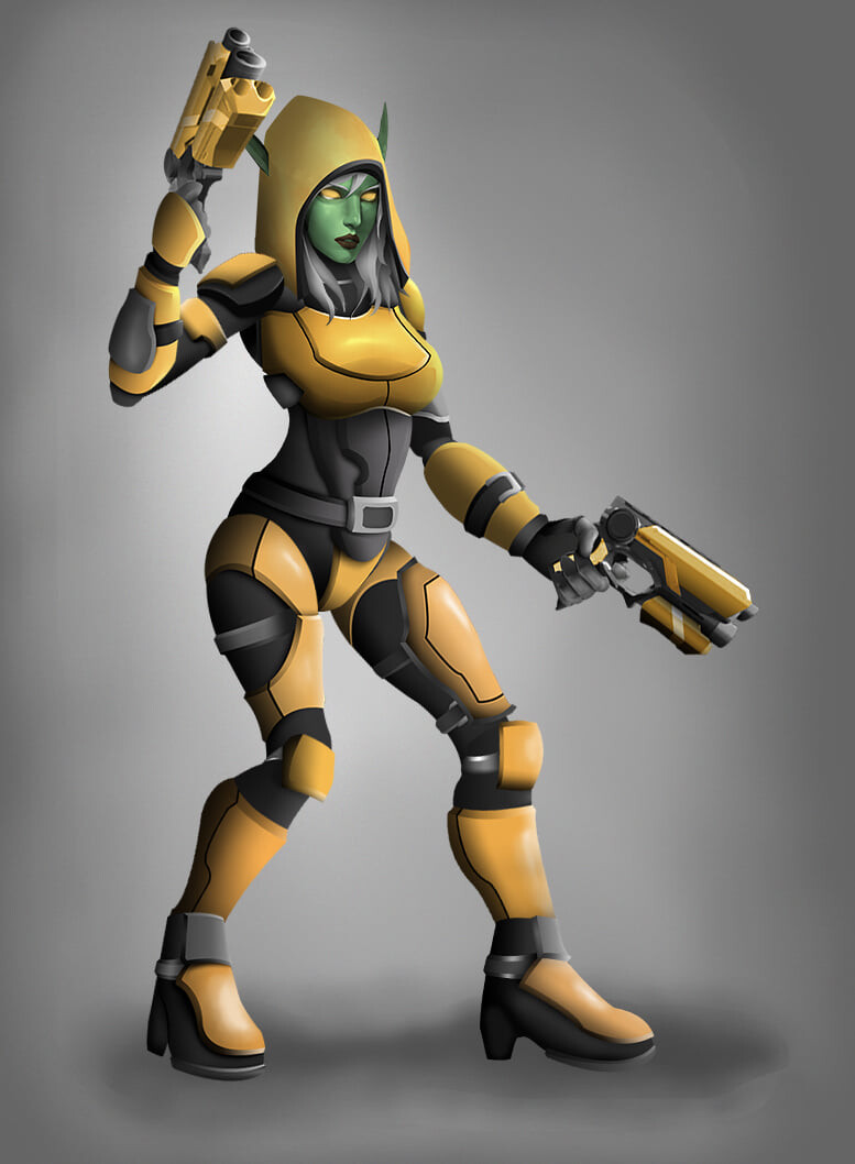 ArtStation - Elven Warriors