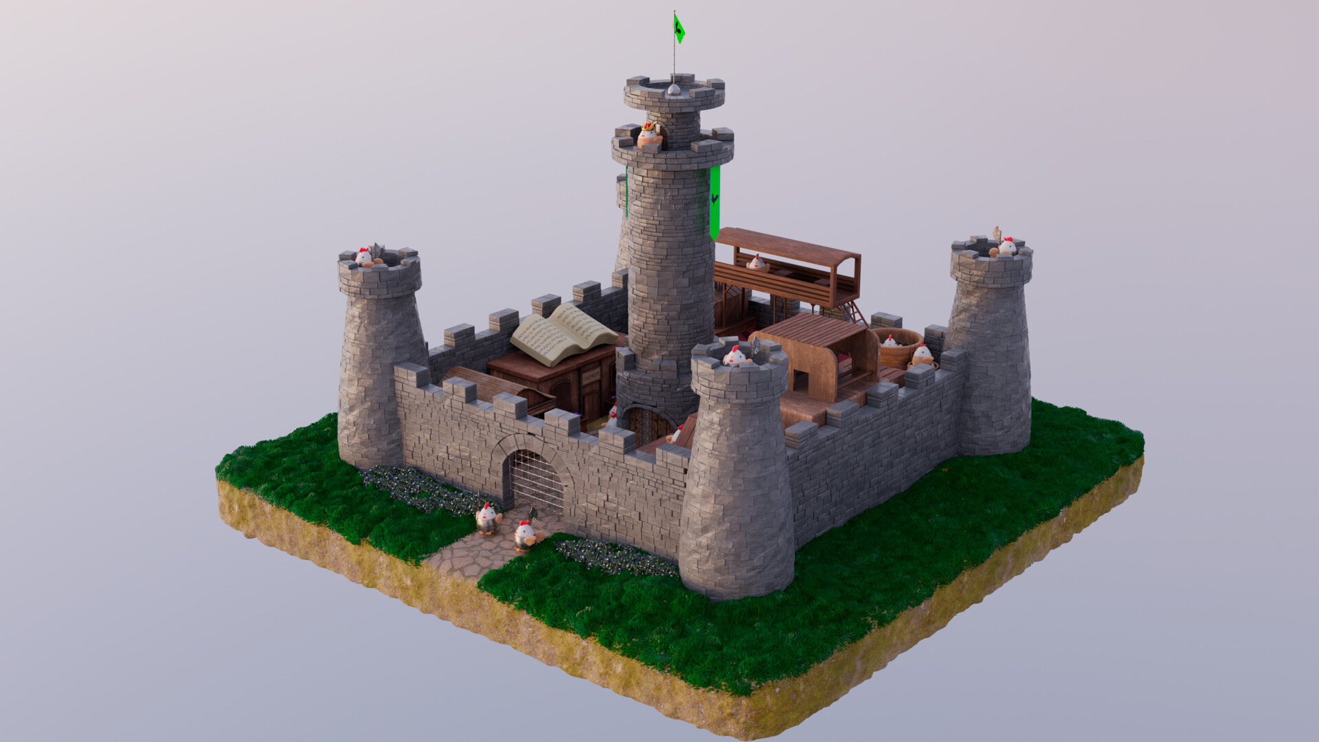 ArtStation - Rooster Land