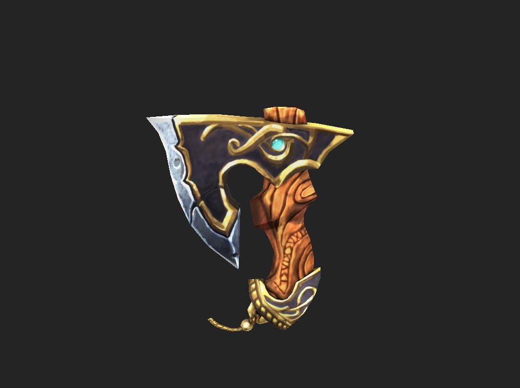 ArtStation - Hand Painted Axe