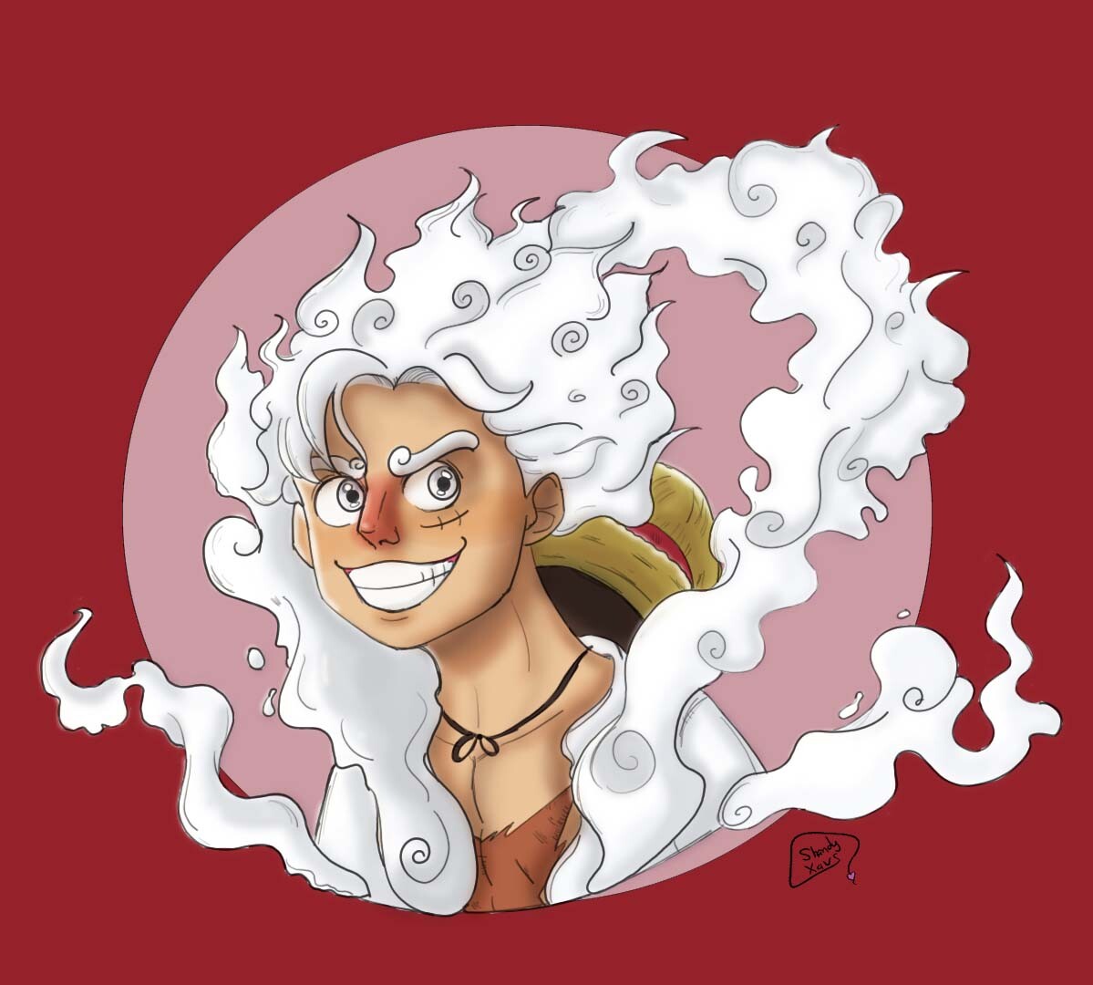 ArtStation - Luffy Gear 5