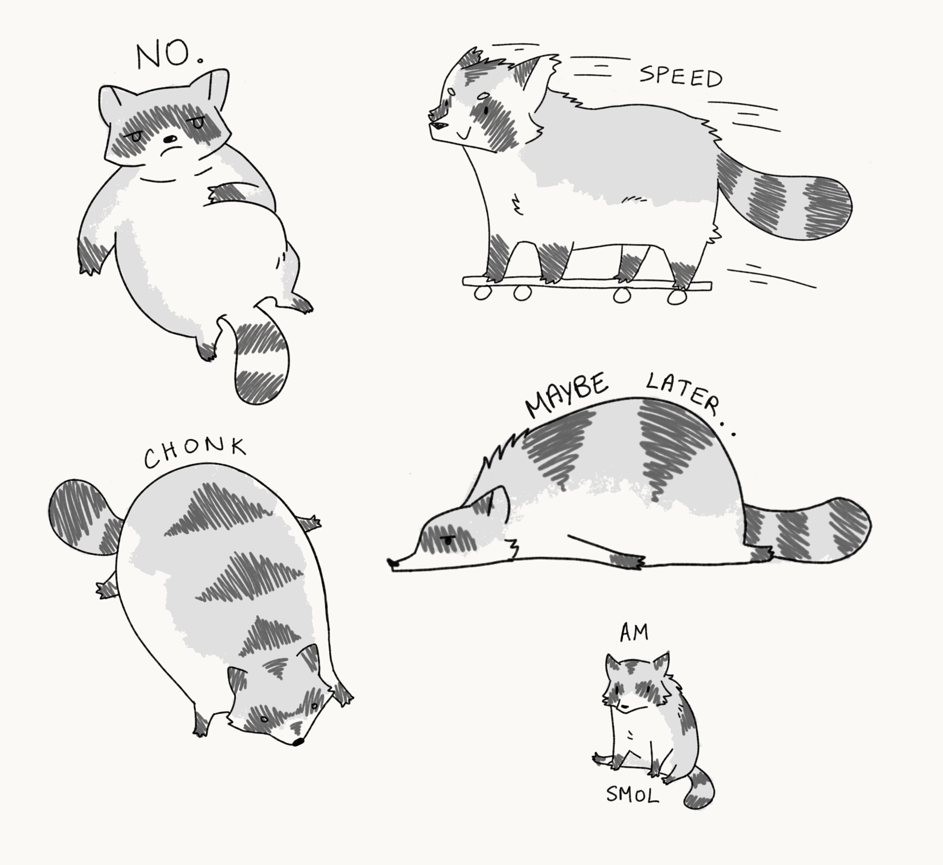 ArtStation - Raccoon Flash sheet 1